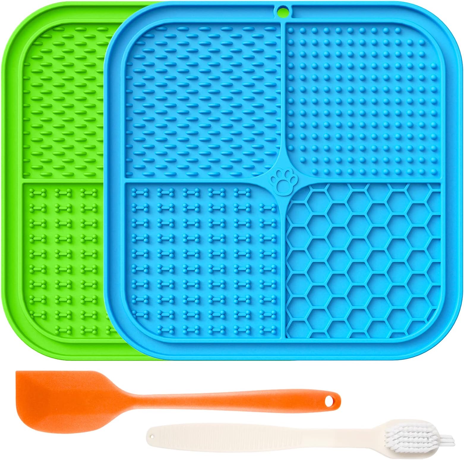 Licky Mats Slow Feeder for Dogs, Premium Lick Pad with Suction Cups for ...