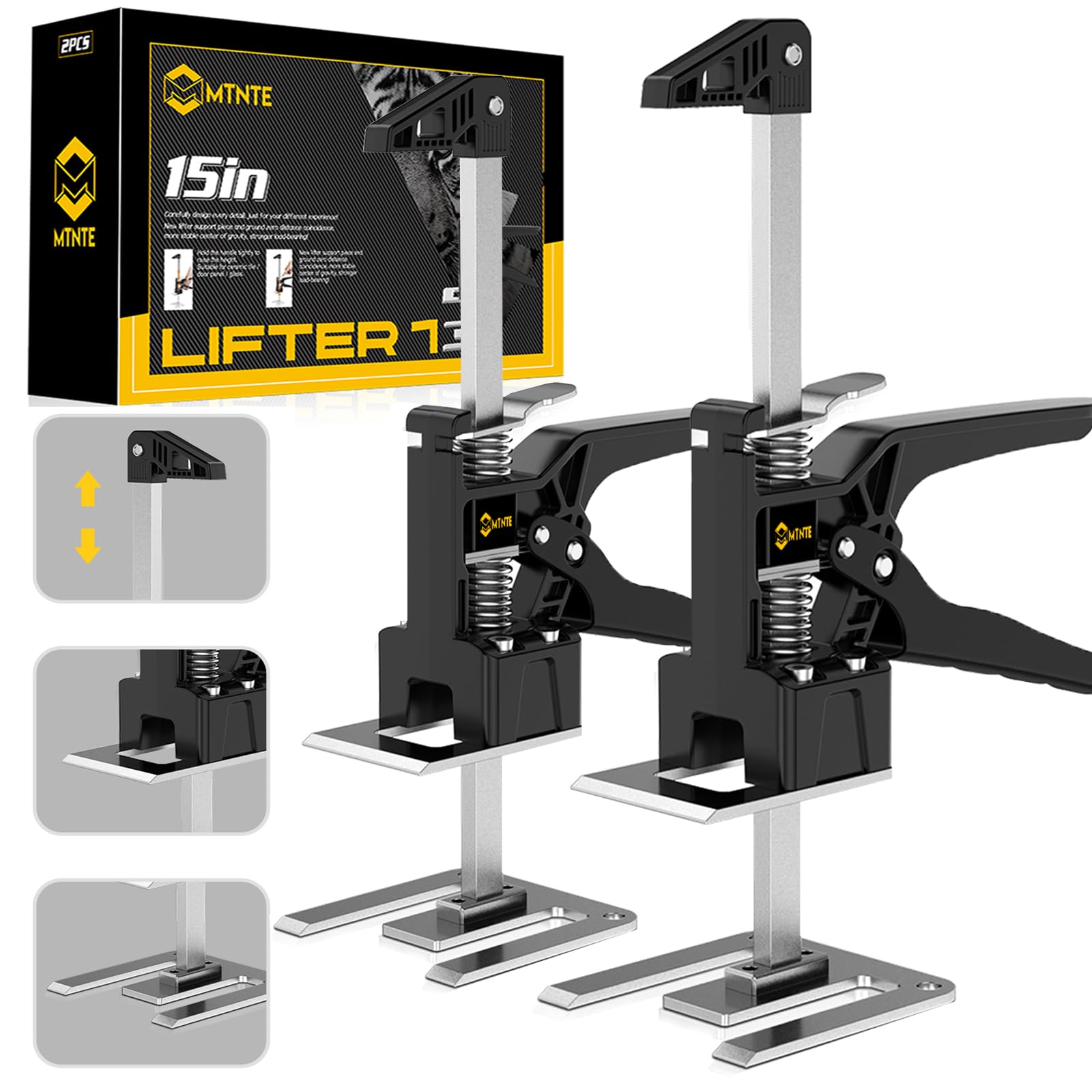 Buy Labor Saving Handle 2 Pack, 15 in Construction Jack, Wall Tile ...