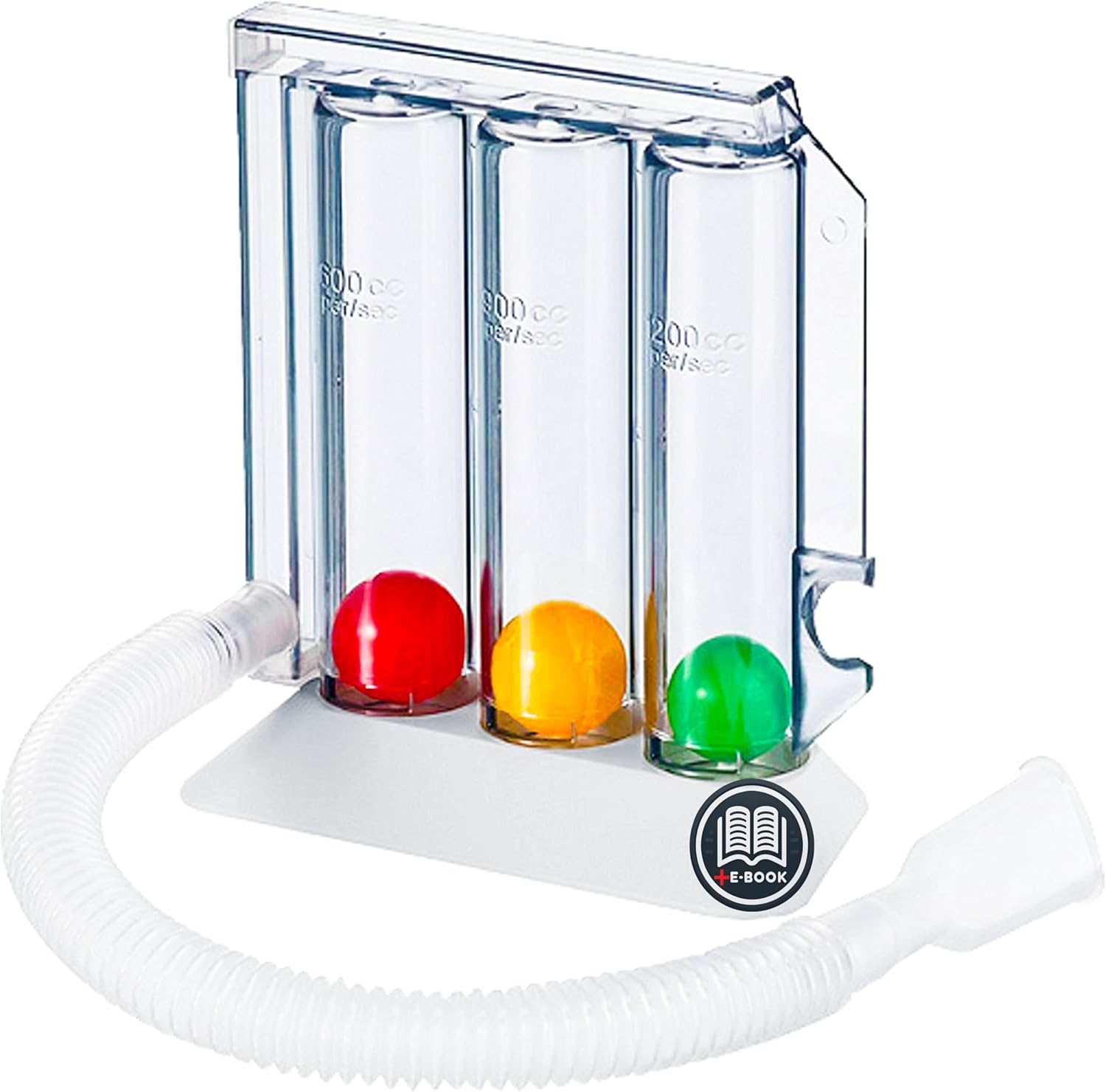 Special Breathing Trainer Tri Ball - Lung Trainer 3 Chamber Respiratory ...