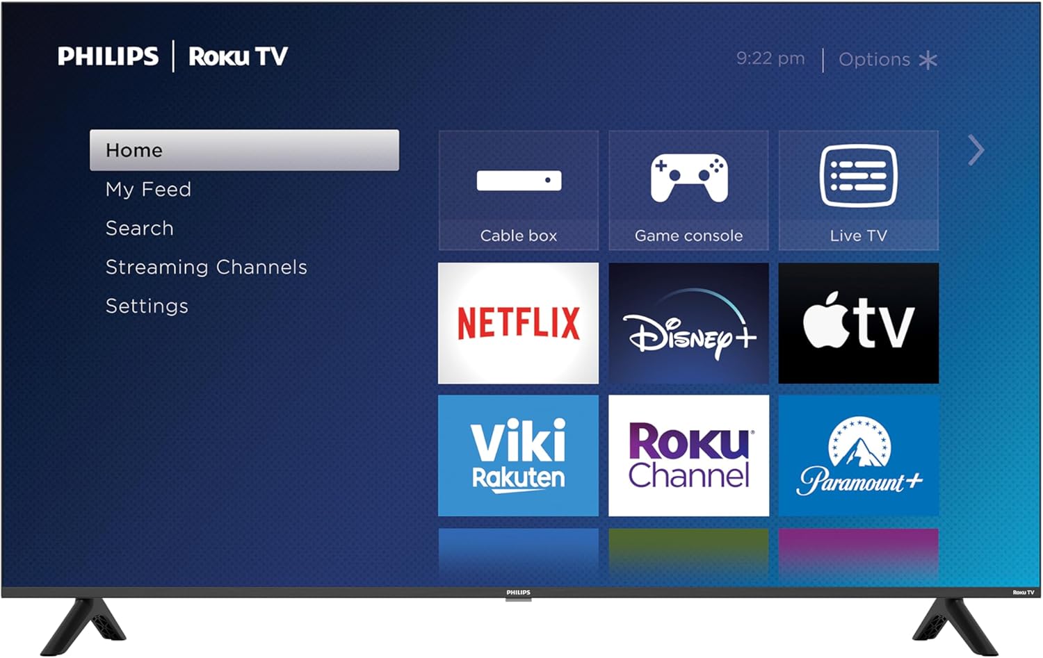 Philips Roku TV 65" 4K Ultra HD HDR10 5600 Series Borderless Smart TV ...