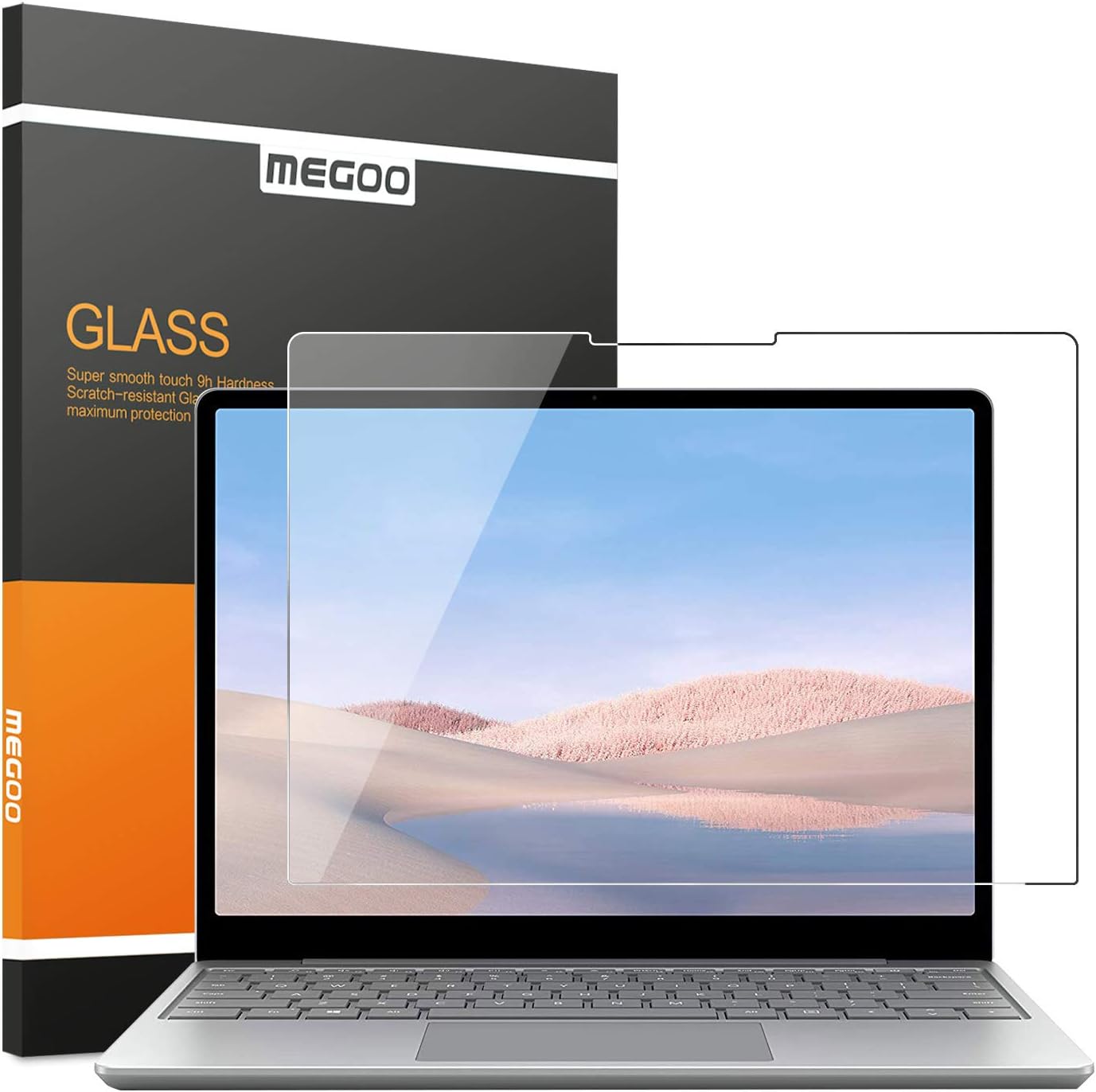 MEGOO Surface Laptop Go 3 12.4" 2023 released Glass Screen Protector ...