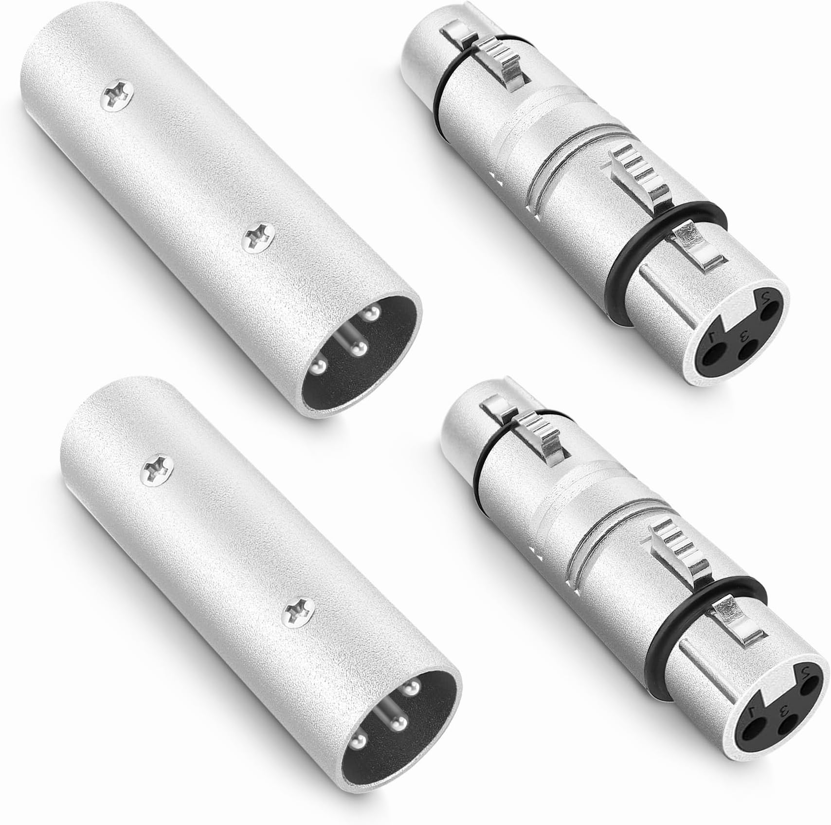 Amazon.com: GLS Audio XLR Male to 1/4" Male TS Adapter Gender Changer ...