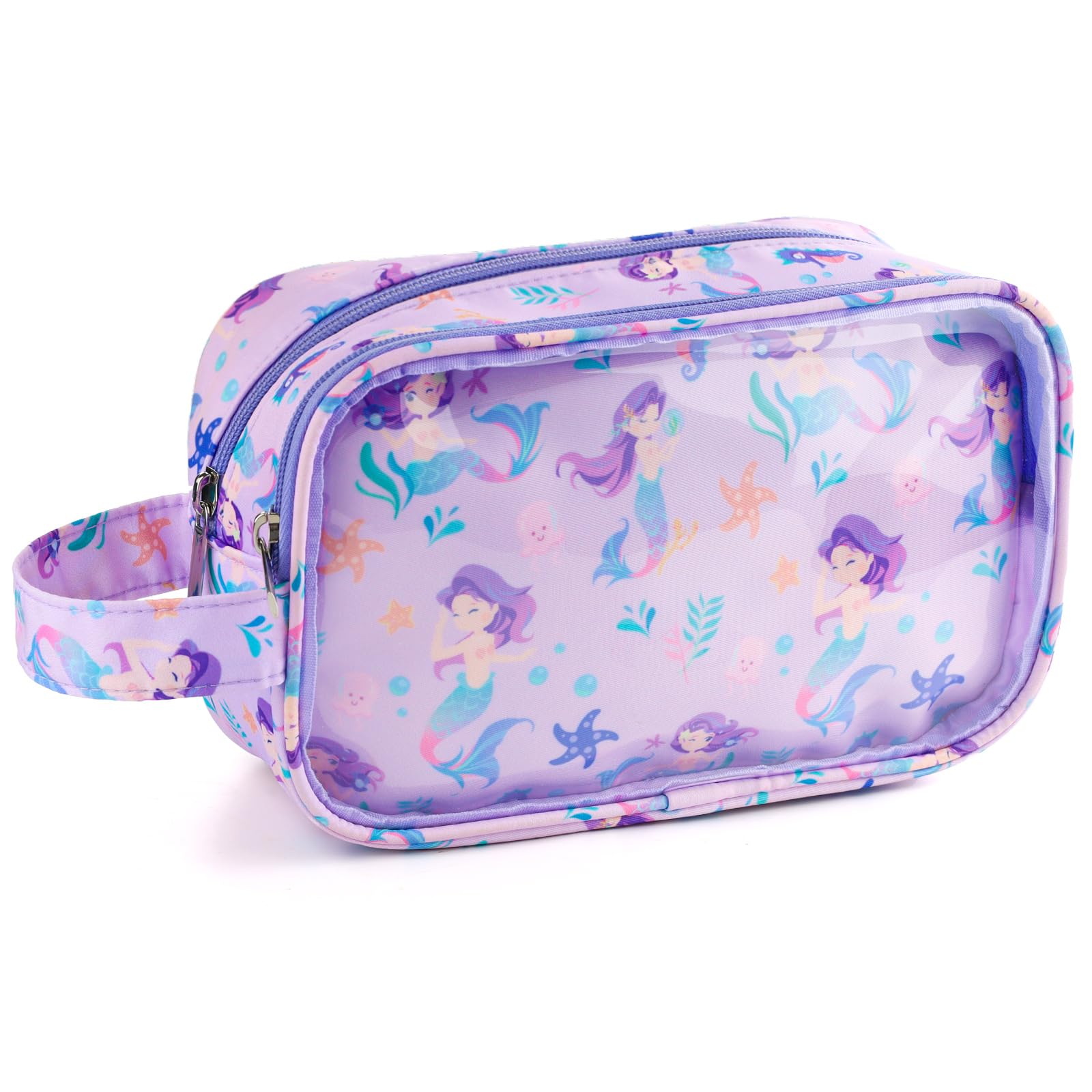 Amazon.com: Vipdeal Kids Toiletry Bag for Girls, Travel Clear Toiletry ...