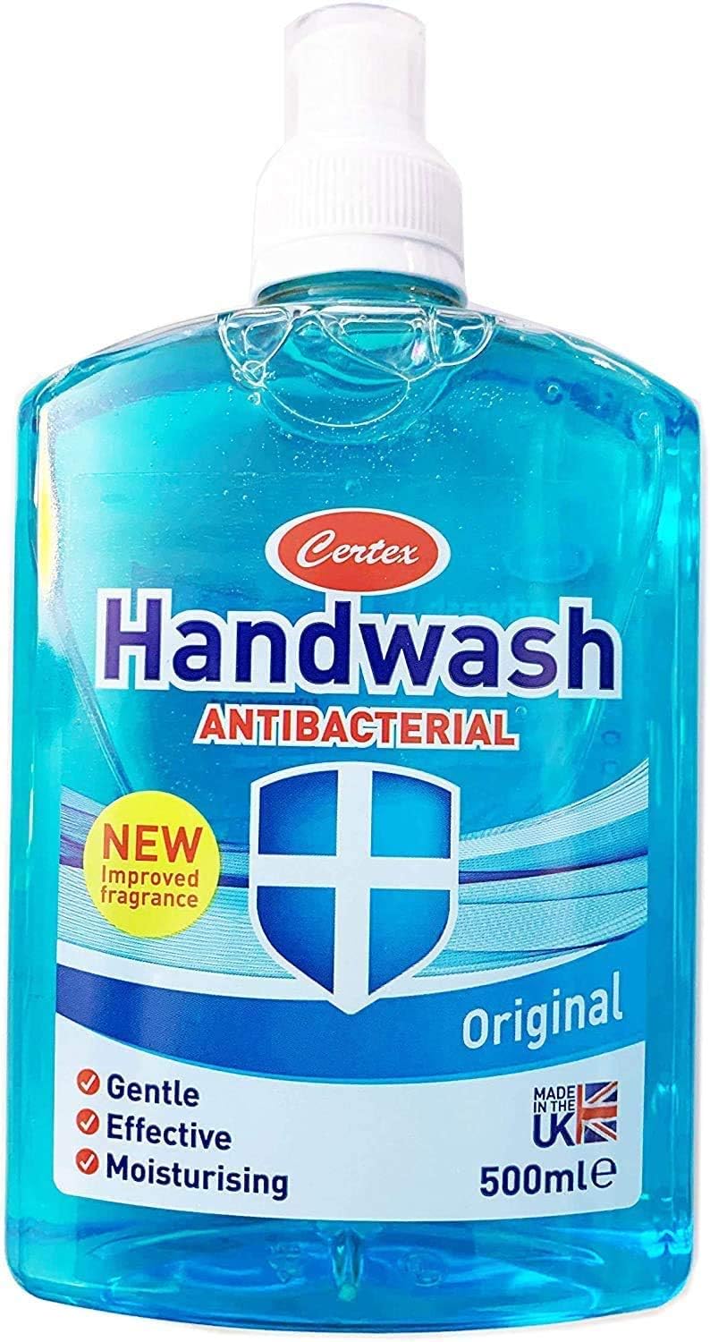 Certex Antibacterial Hand Wash Blue Pack of 1-500ml : Amazon.co.uk: Beauty
