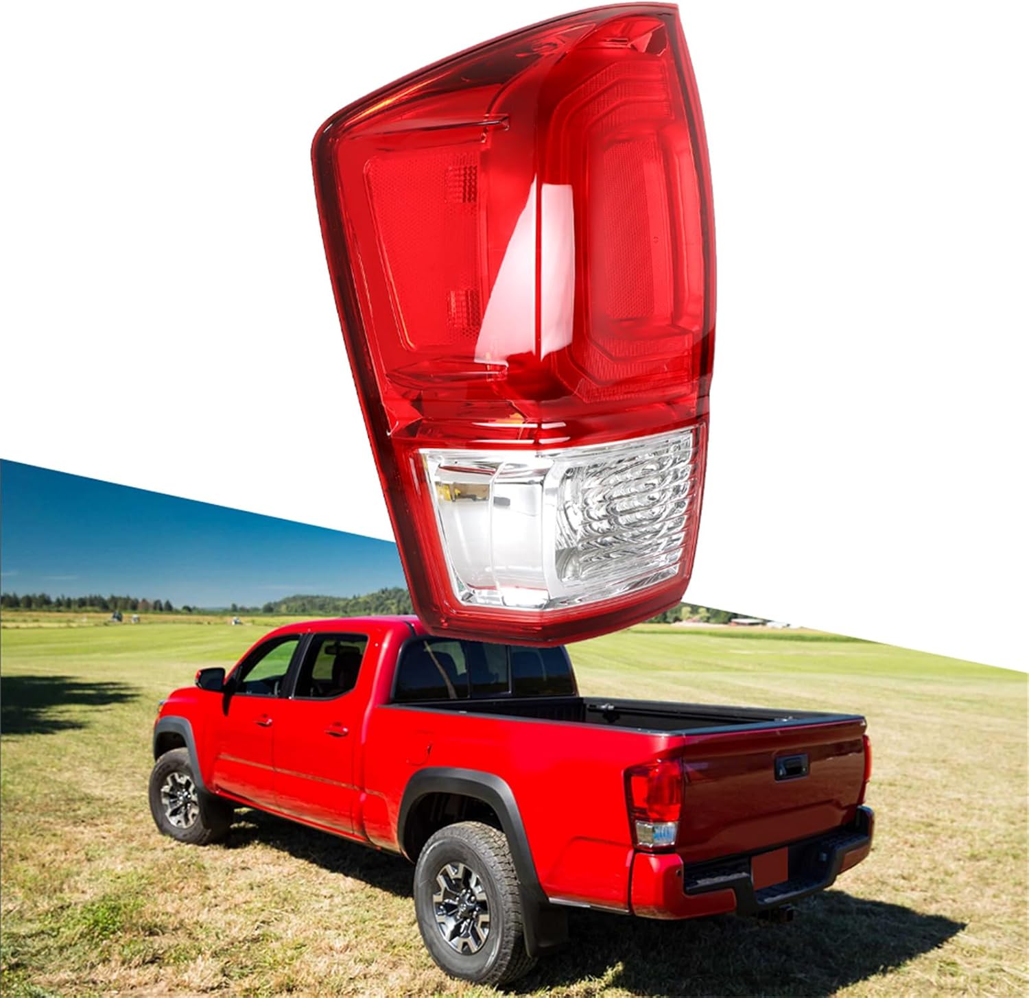 Amazon.com: Left Driver Side Tail Light Assembly Replacement for Tacoma ...