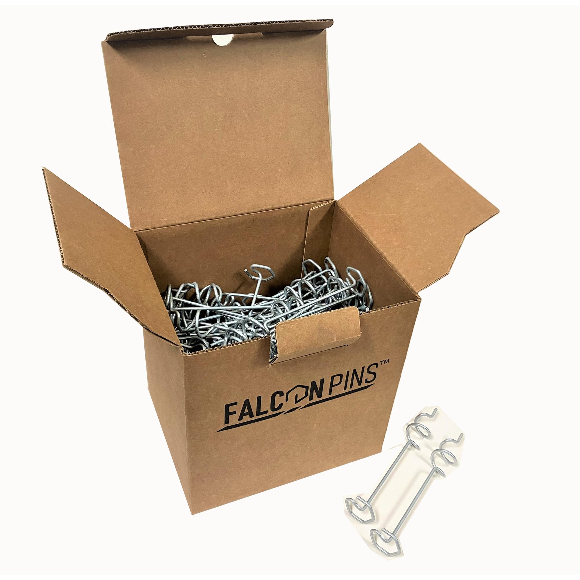 Amazon.com : Falcon Hex Pins HS 8 Landscape Anchors 100 Count | 8 Inch ...