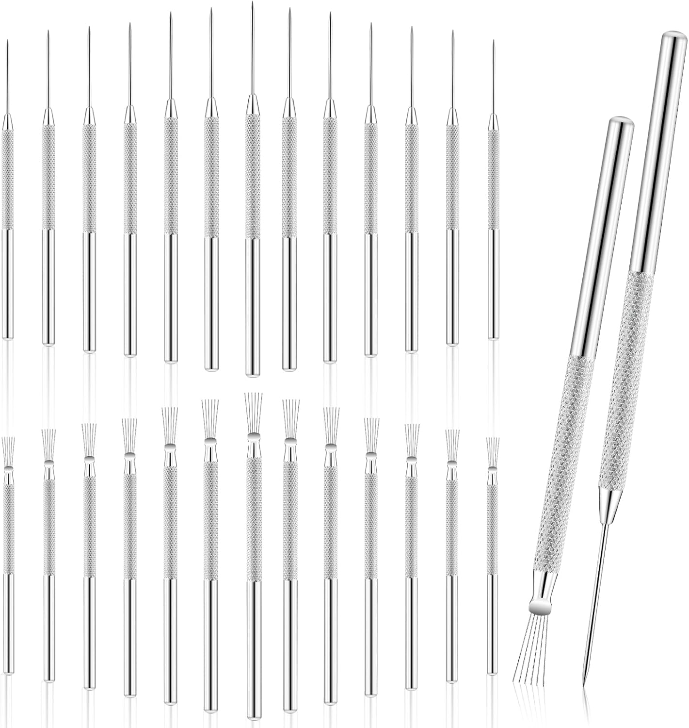 Amazon.com: Akamino 30 Pcs Clay Ceramic Needle Tools and Pottery ...