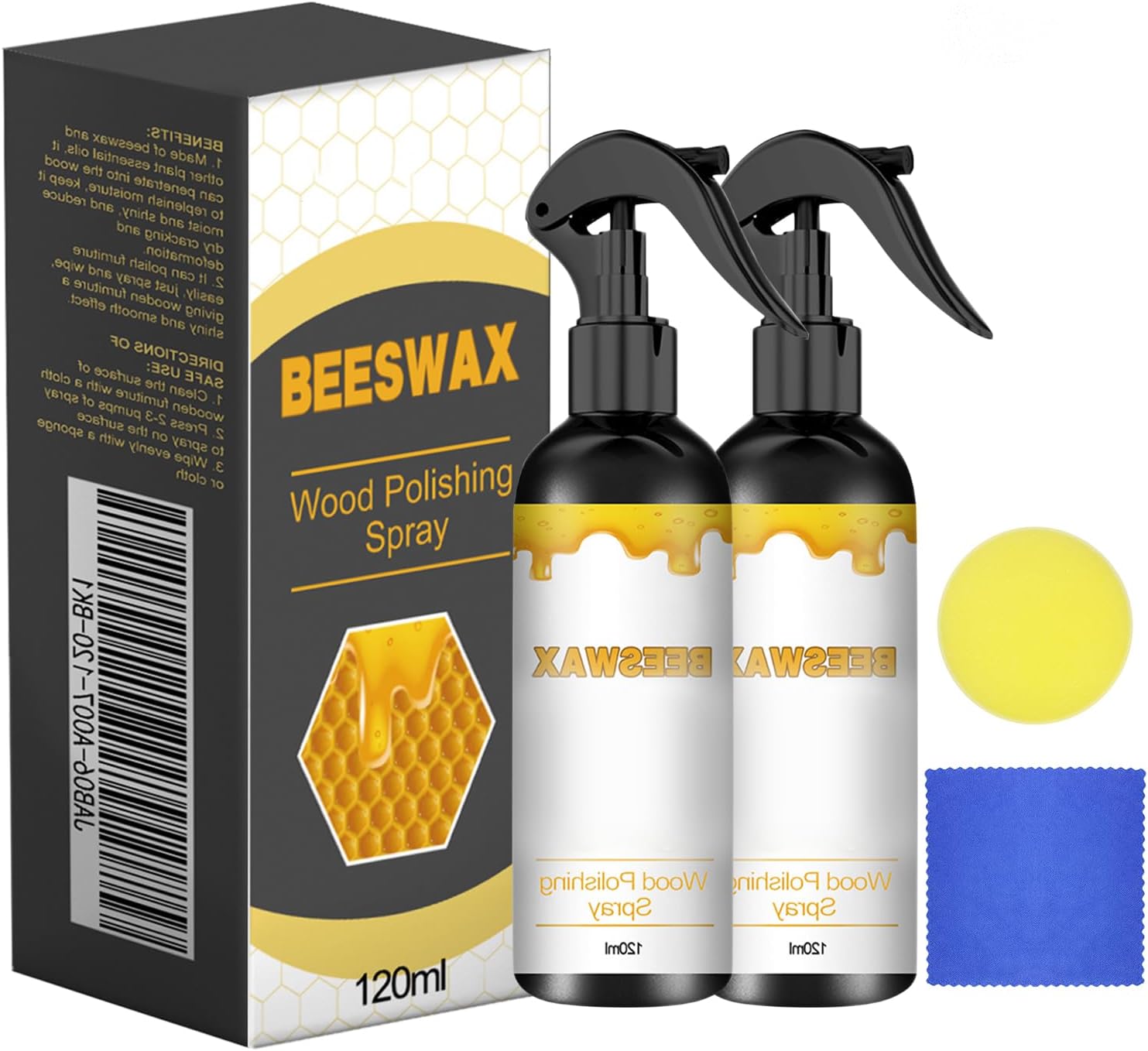Amazon.com: YADUO 2Pcs Natural Beeswax Care Spray & Restorer, 2025 New ...