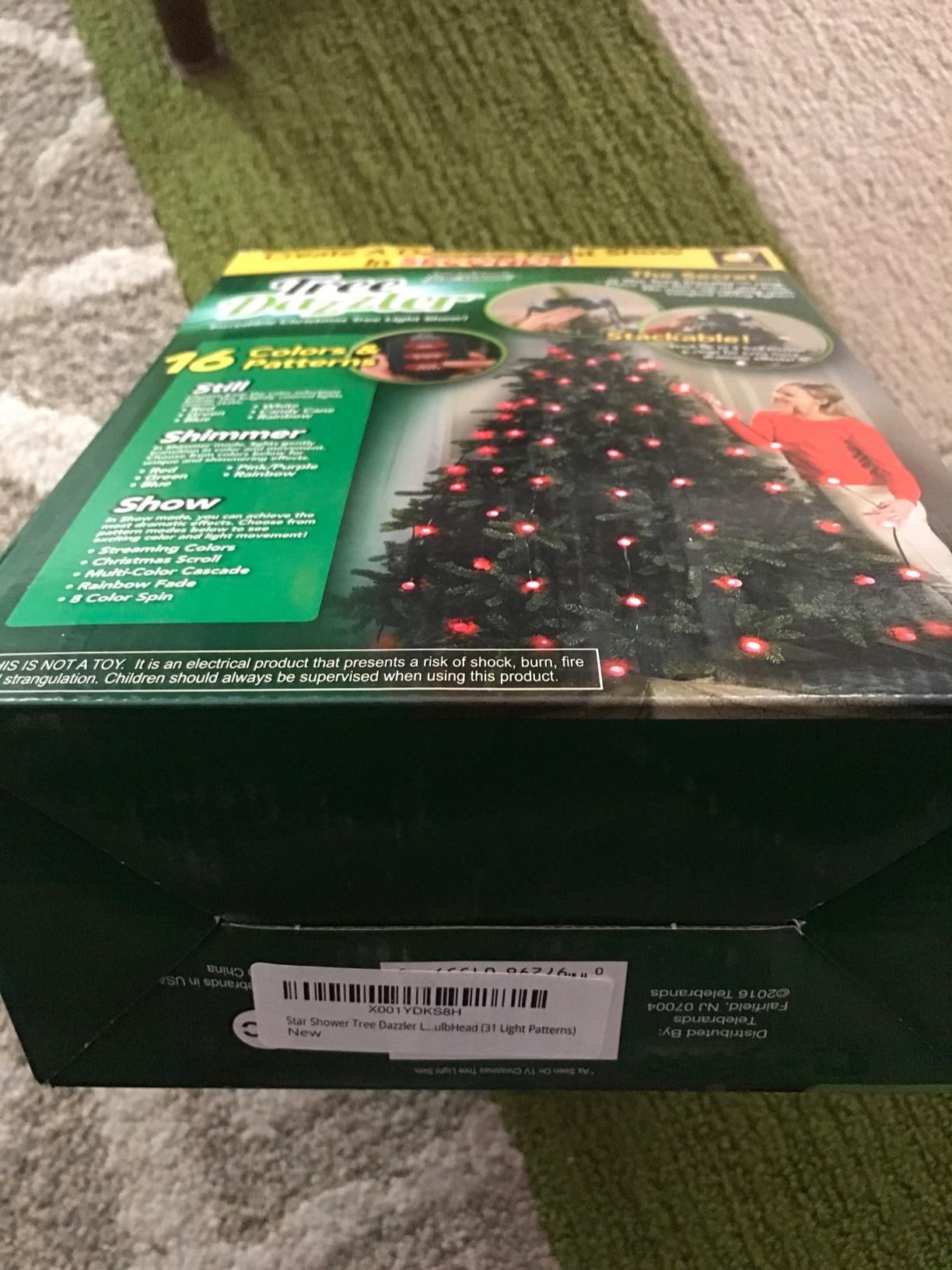 Amazon.com: Star Shower Tree Dazzler LED Light Show by BulbHead (31 ...