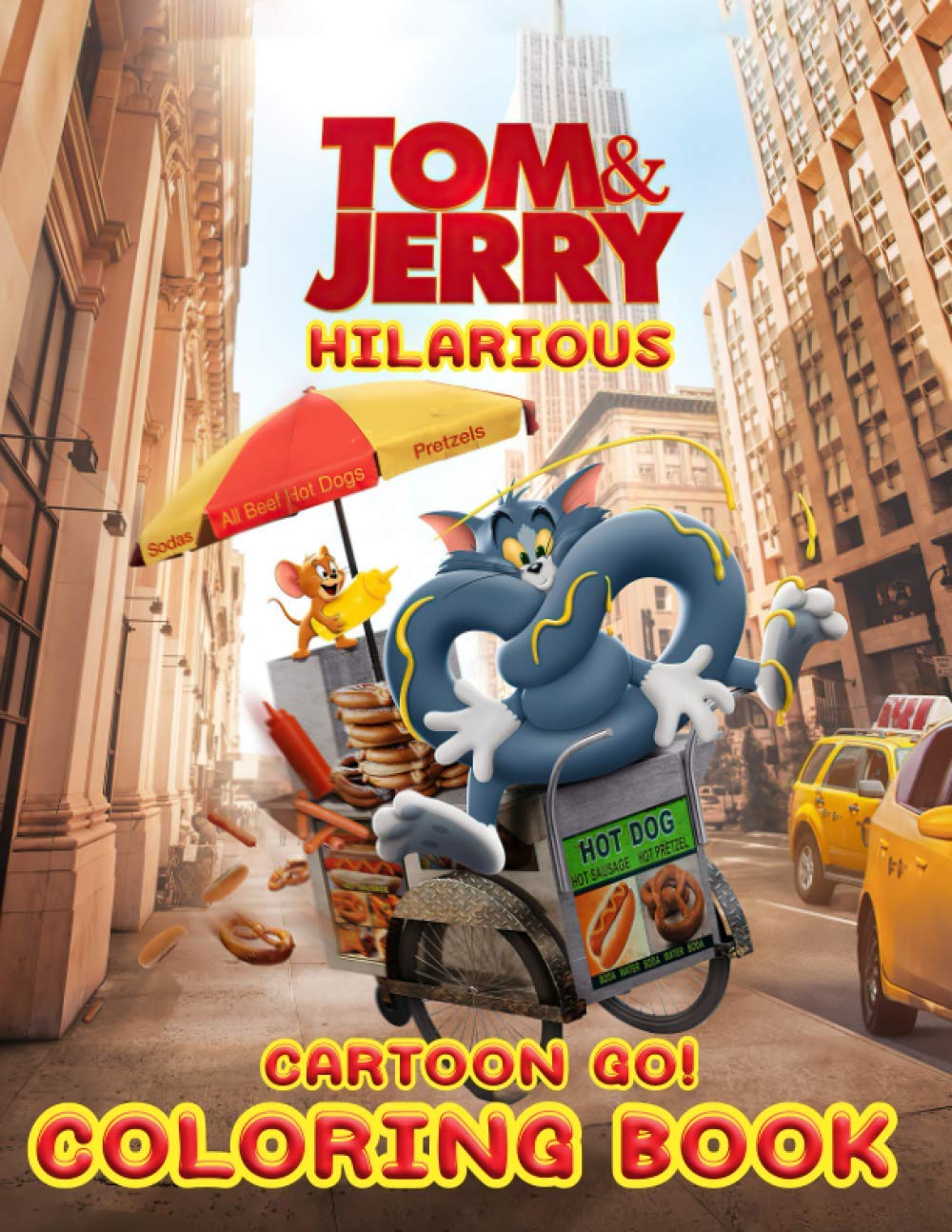Buy Cartoon Go! - Hilarious Tom & Jerry Coloring Book: Super Hilarious ...