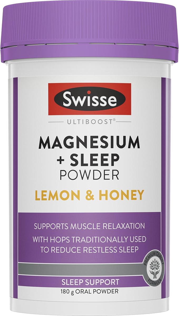 Swisse Ultiboost Magnesium + Sleep Powder - Formulated with a blend of ...