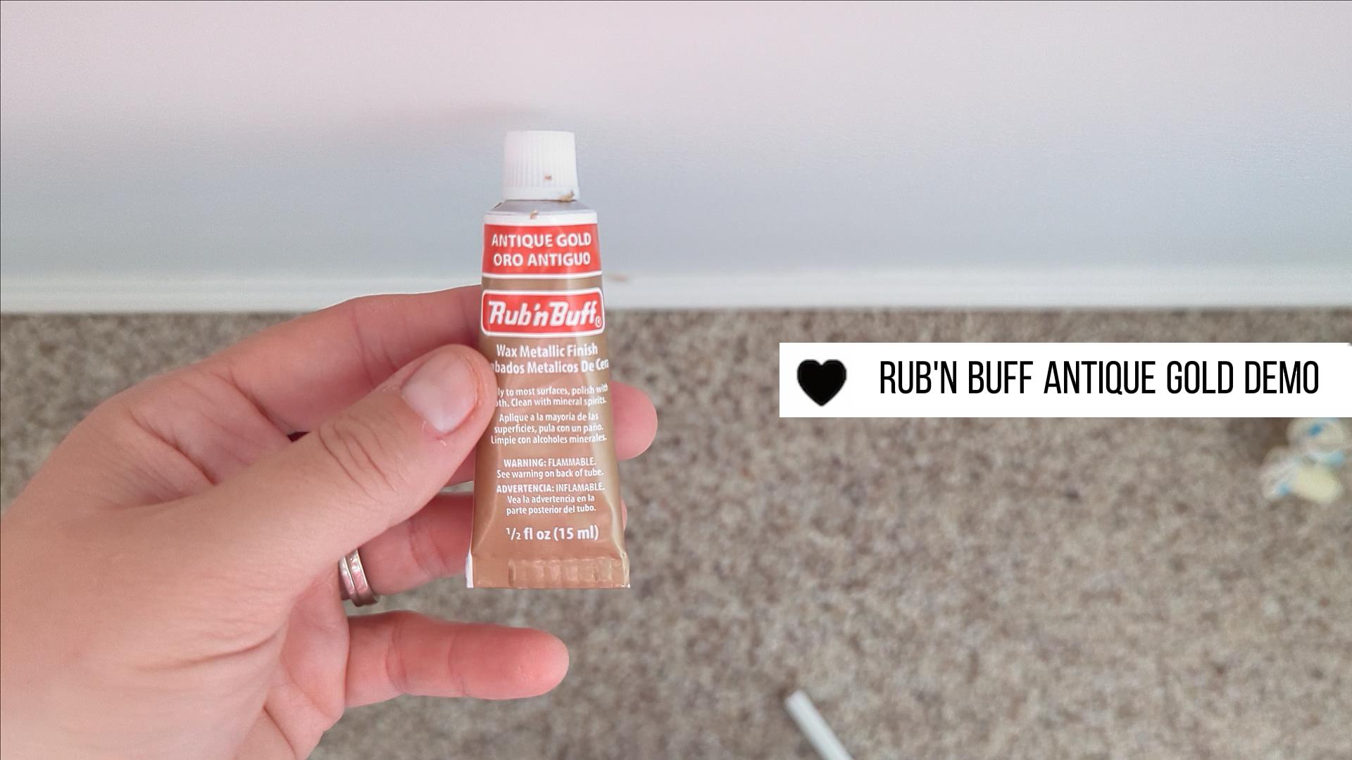 Watch Rub n Buff Demo on door handle - see in action! on Amazon Live
