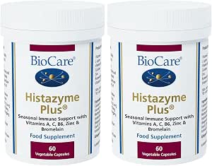Amazon.com: (2 Pack) - Biocare - Histazyme Plus | 60's | 2 Pack Bundle ...