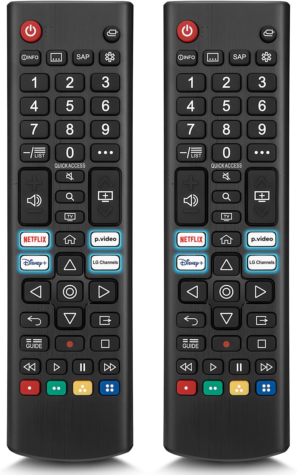 Amazon.com: LG OEM Remote Control for Select LG TVs - Black ...