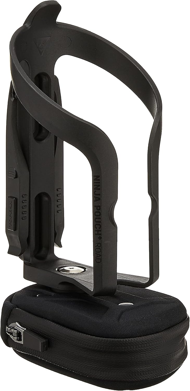 Amazon.com : Topeak Ninja Pouch Plus Road Ninja Cage Plus with Road ...