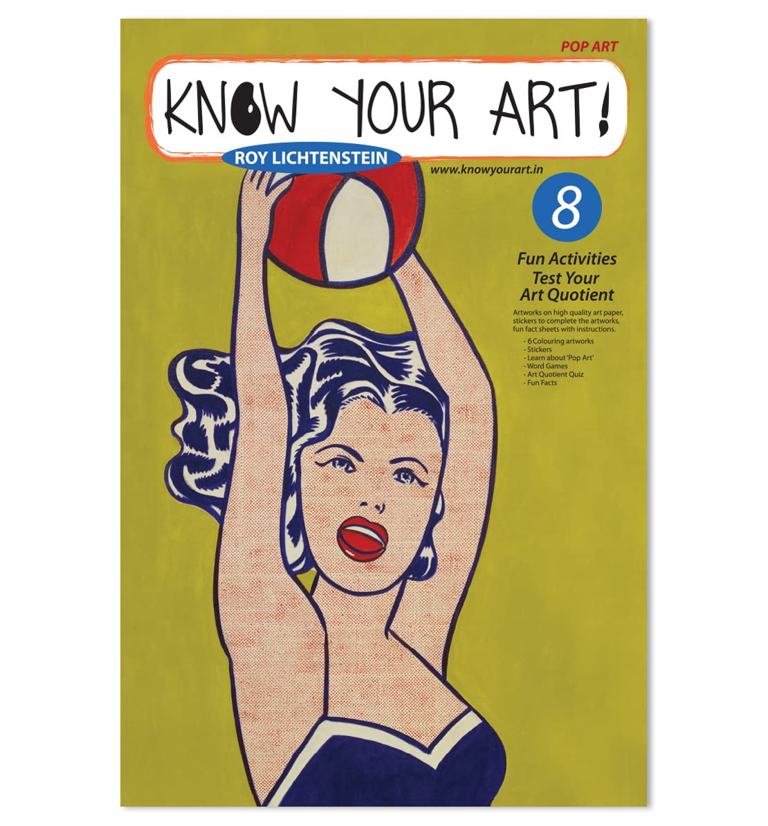 Know Your Art - Roy Lichtenstein kit : Know Your Art: Amazon.in: Books
