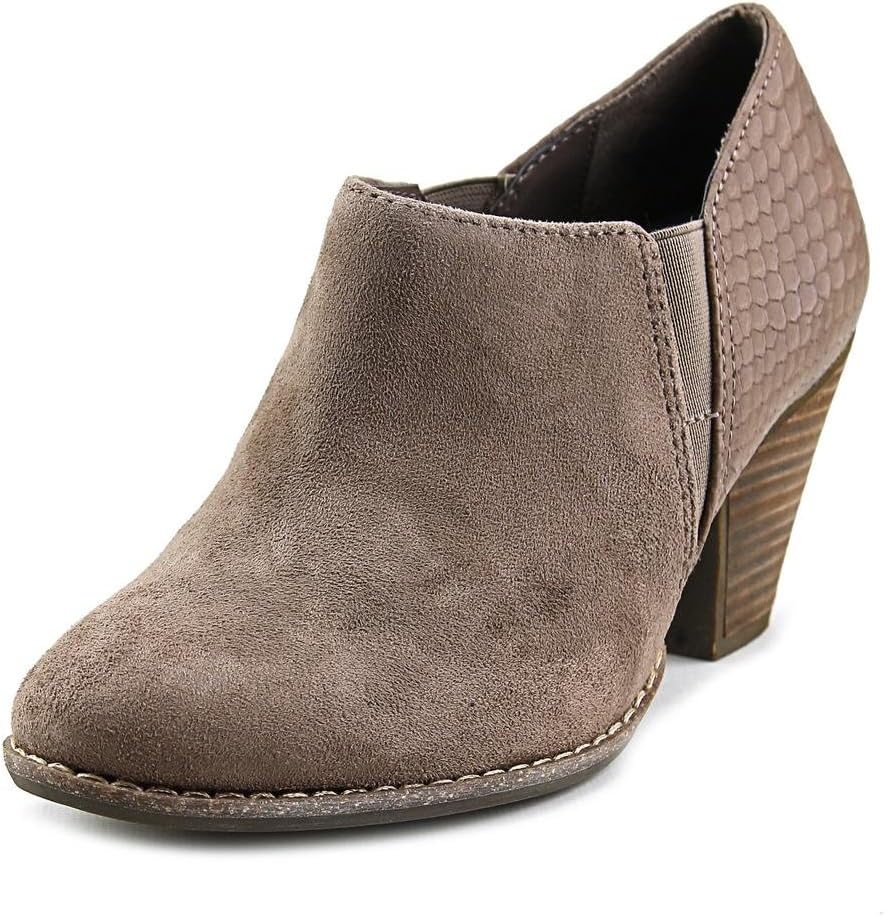 Amazon.com: Dr. Scholls Charlie Casual Slip On Ankle Booties, Stucco, 7 ...
