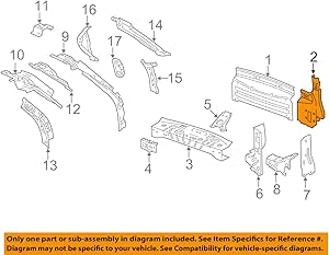 Amazon.com: GM 22979298 REINFORCEMENT ASM-FLR PNL RR C/BAR RR : Automotive