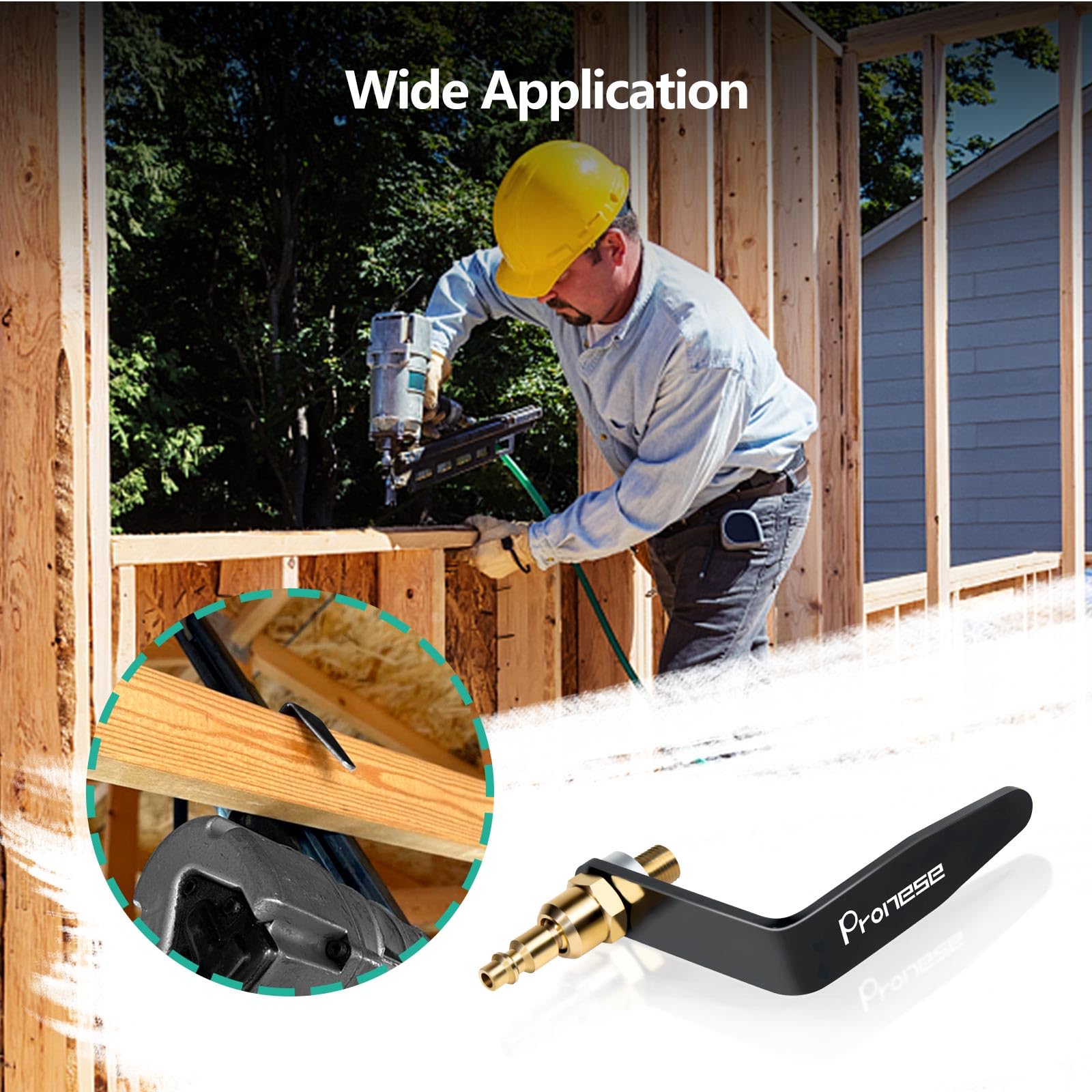 Snapklik.com : Pronese 2PCS Aluminum Pneumatic Tool Rafter Hook Hanger ...