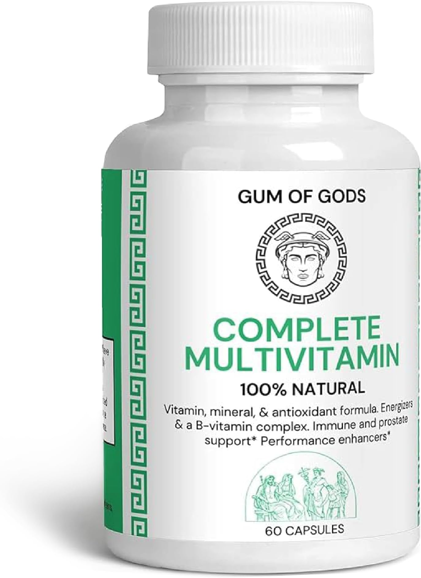 Amazon.com: Gum of Gods - Natural Complete Daily Multivitamin for Men ...