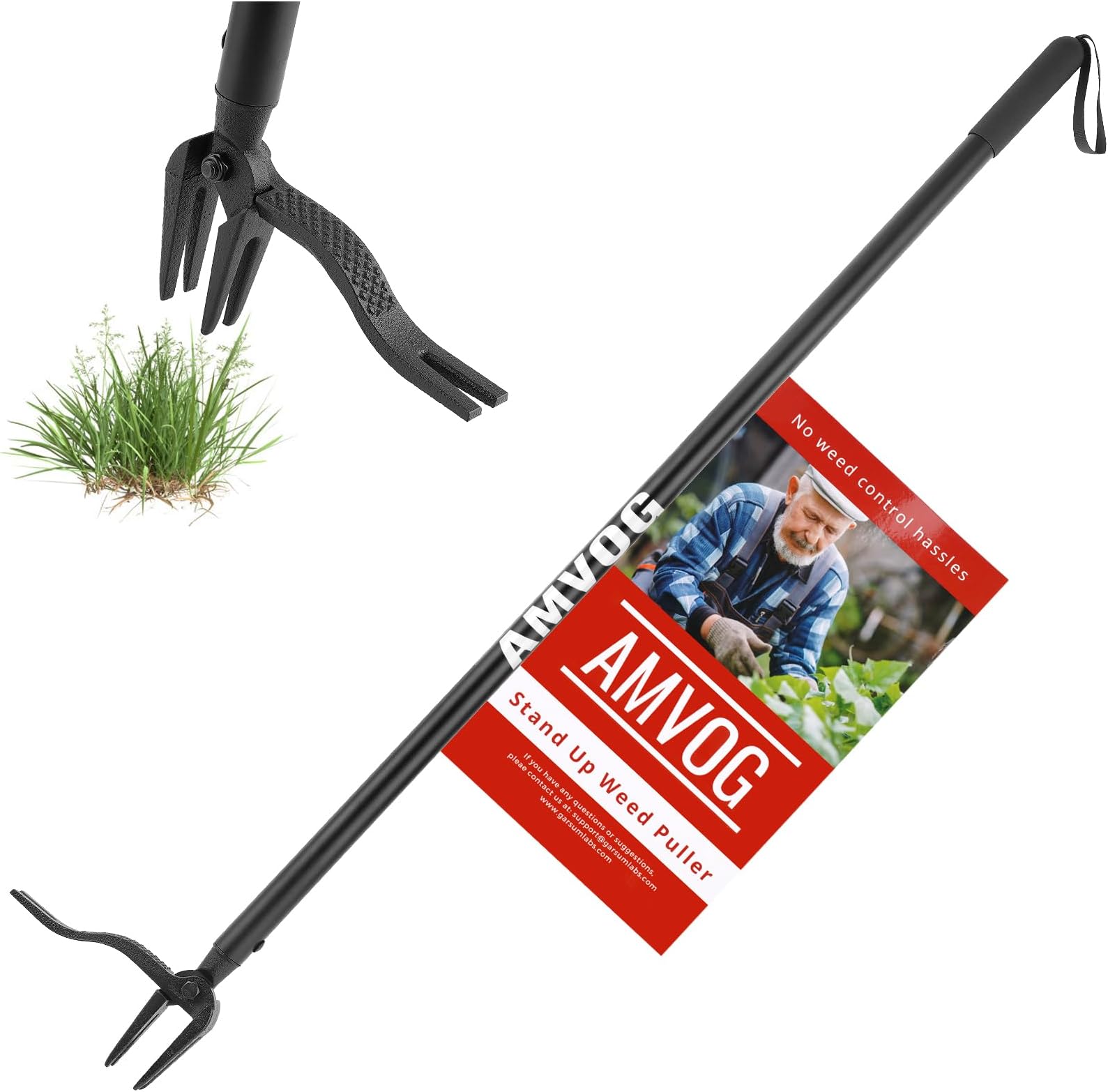 Amazon.com : Deashun Stand Up Weed Puller Tool with Long Handle for ...