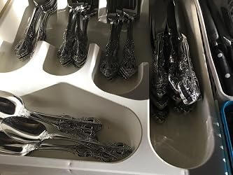 Amazon.com | Oneida Michelangelo 45 Piece Fine Flatware Set, Service ...