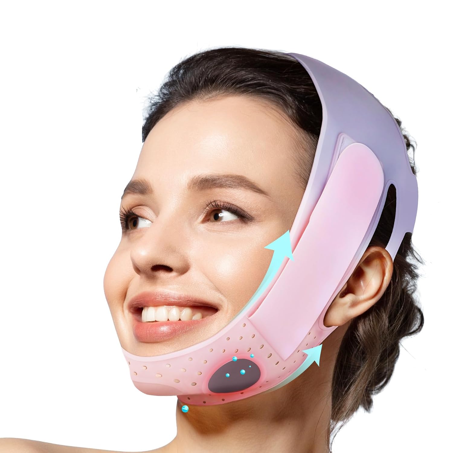 Amazon.com: JUSRON V Line Face Lifting Tape Face Strap, Soft Silicone ...