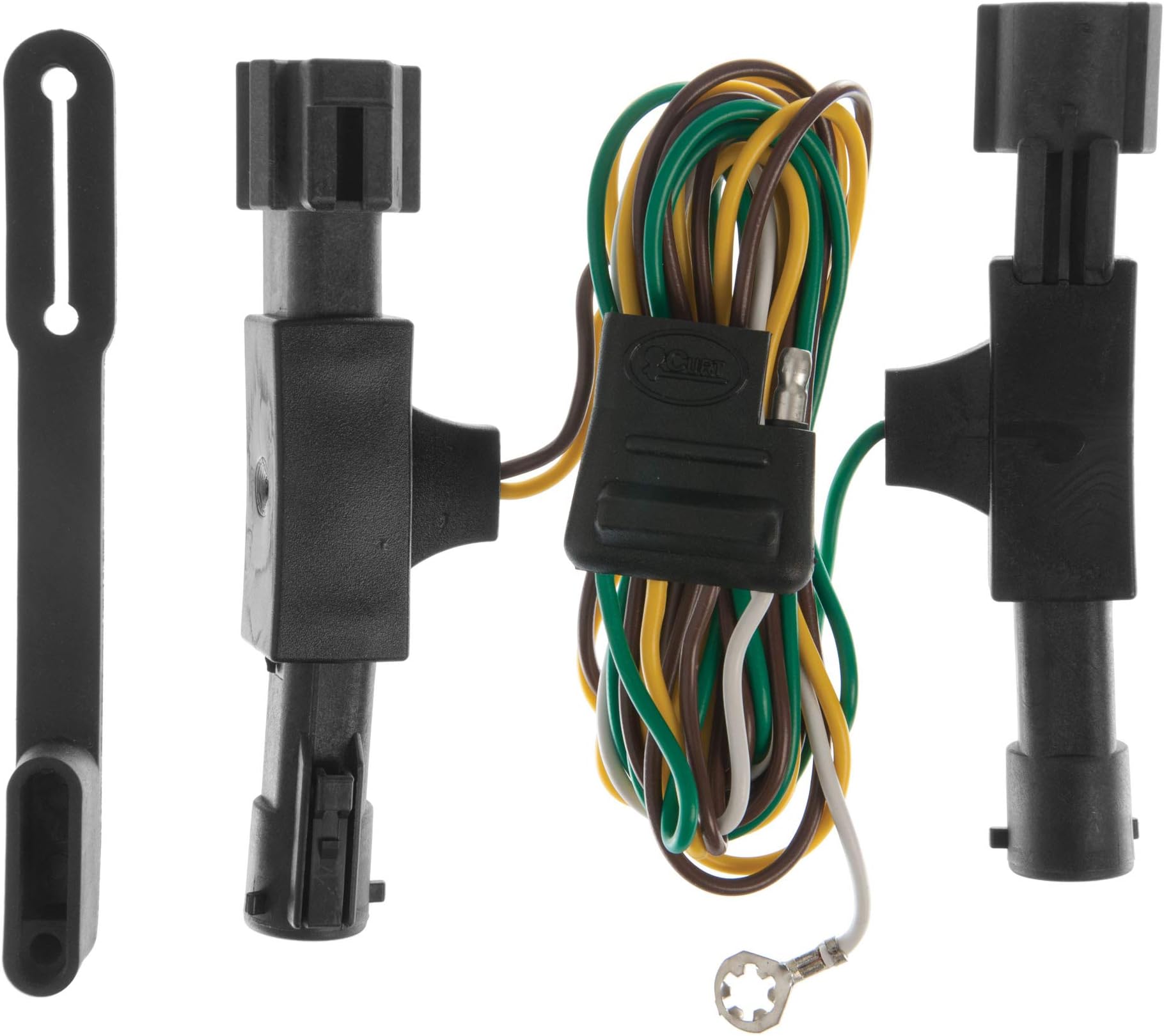 Amazon.com: CURT 55350 Vehicle-Side Custom 4-Pin Trailer Wiring Harness ...