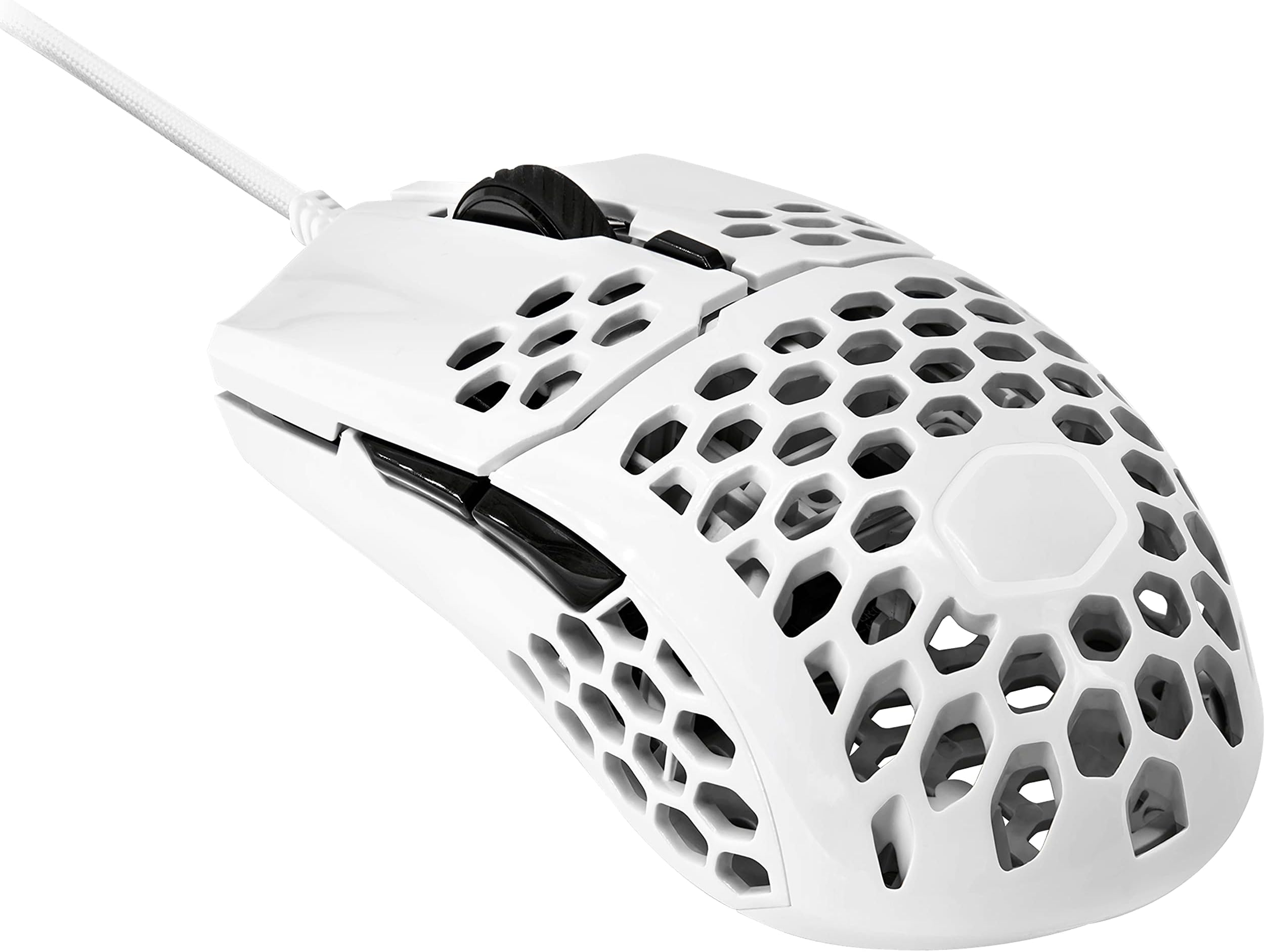 Amazon.com: Cooler Master MM711 60G Matte White RGB Gaming Mouse with ...