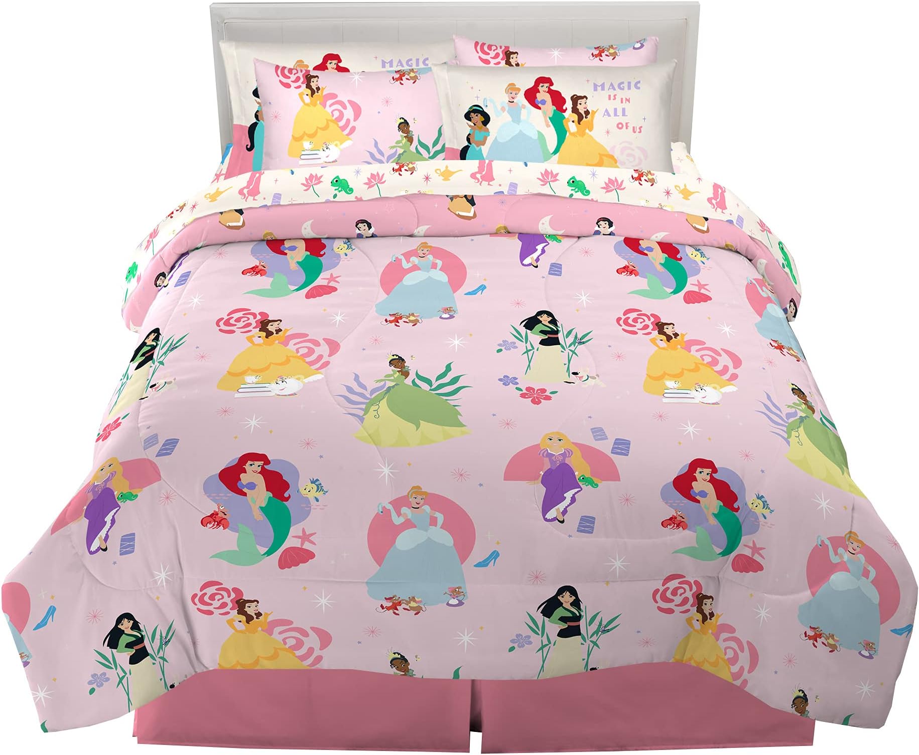 Amazon.com: Disney Descendants 3-5 Piece Full Size Comforter and Sheet ...