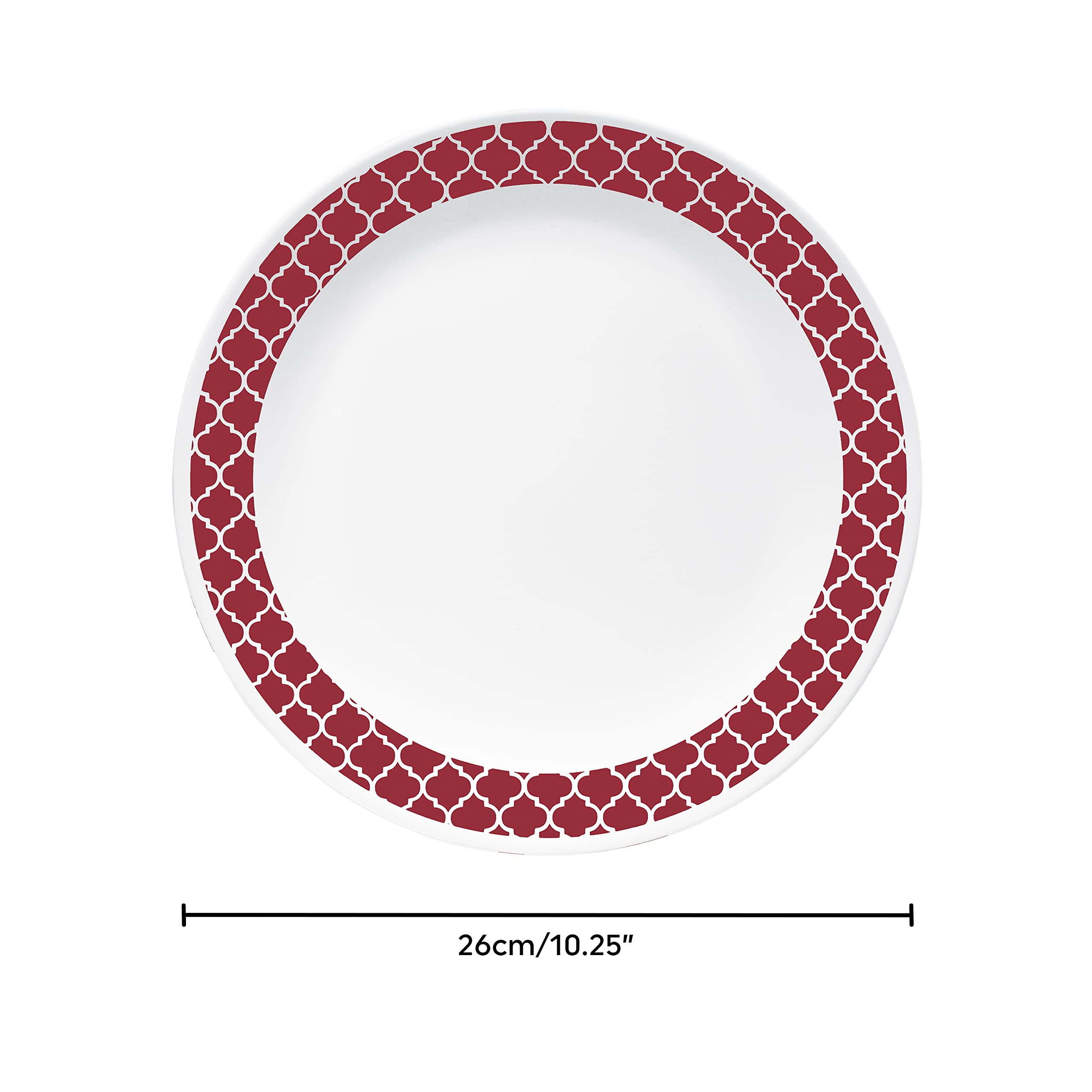 Snapklik.com : Vitrelle Glass Dinnerware Set, Chip & Crack Resistant ...