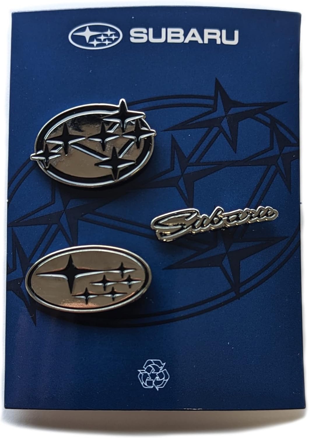 Amazon.com: Subaru Logo Classic Pin Set Ascent Forester Wrx Sti Legacy ...