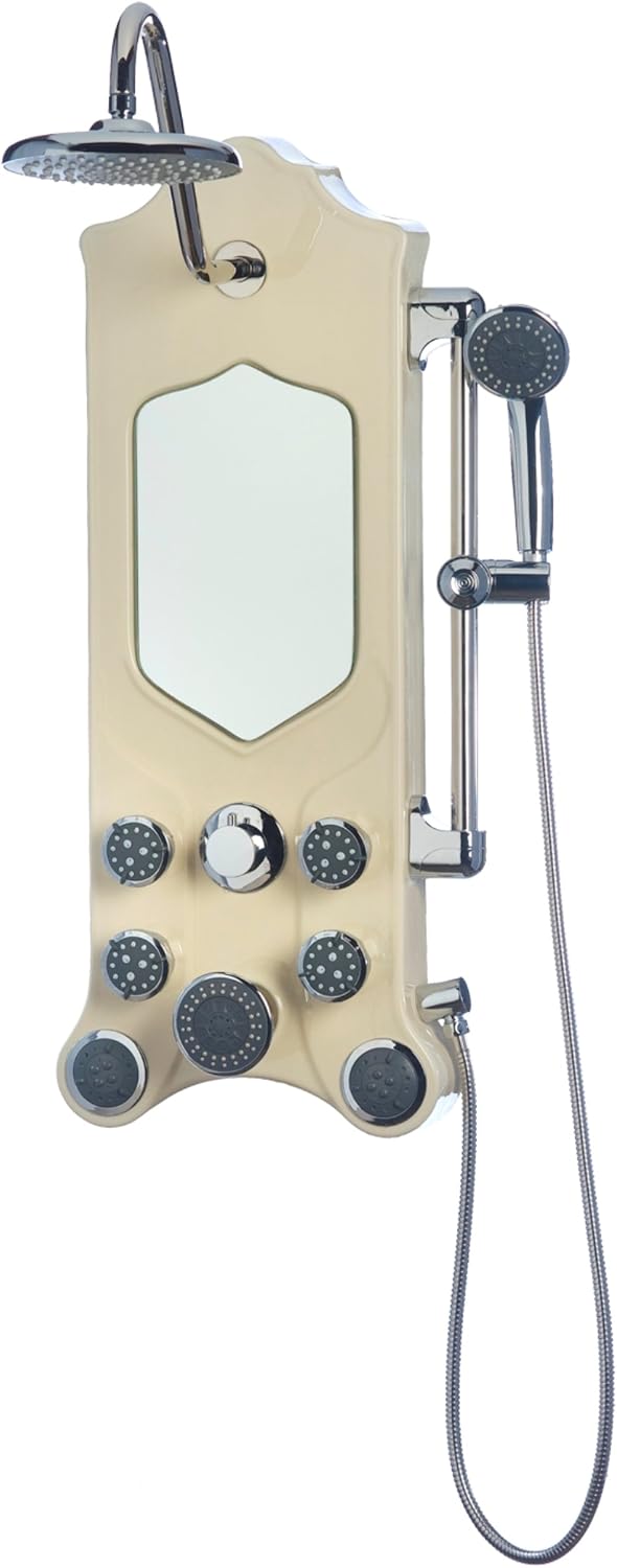 Jet-Pro 1302 Imperial Shower Spa, Soft Sand - Warehouse Deals Shower ...