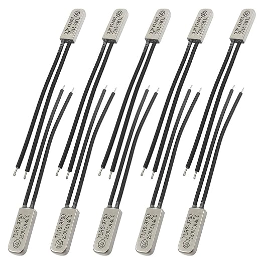 uxcell a12080600ux0947 Bimetal Temperature Control Switch Thermostat ...