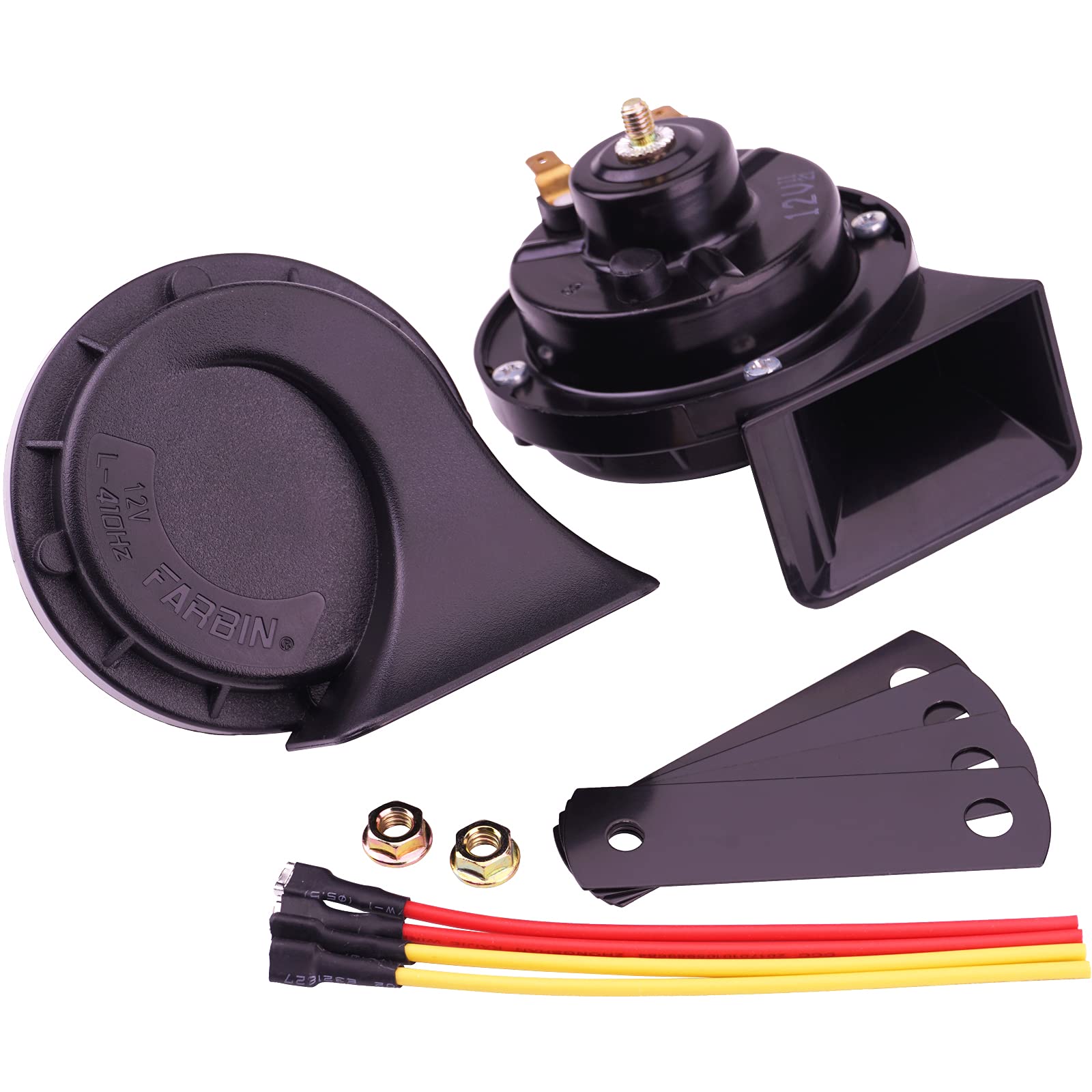 Snapklik.com : AOLIHAN Horns Car Horn Loud For Truck Air Electric Snail ...
