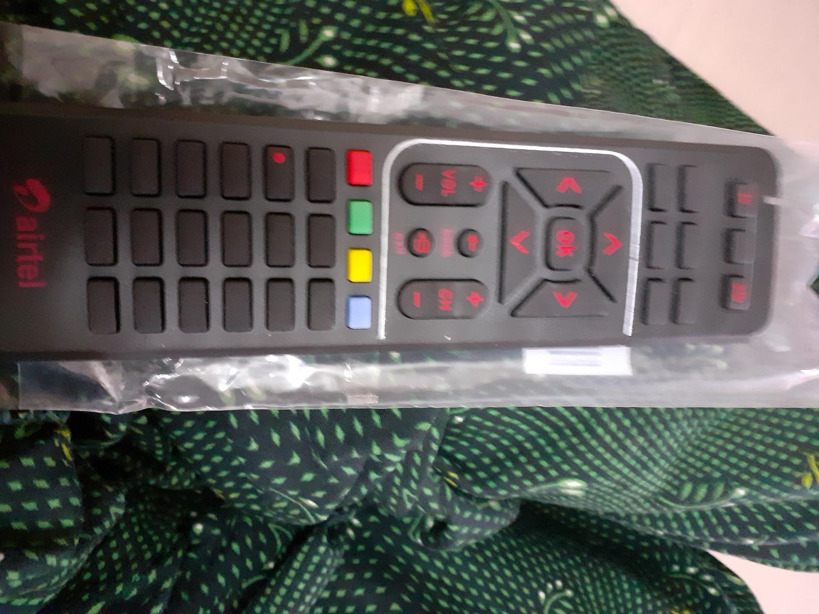 Buy Airtel DigitalTV HD SETUP BOX REMOTE for TV,BLACK Online at Low ...