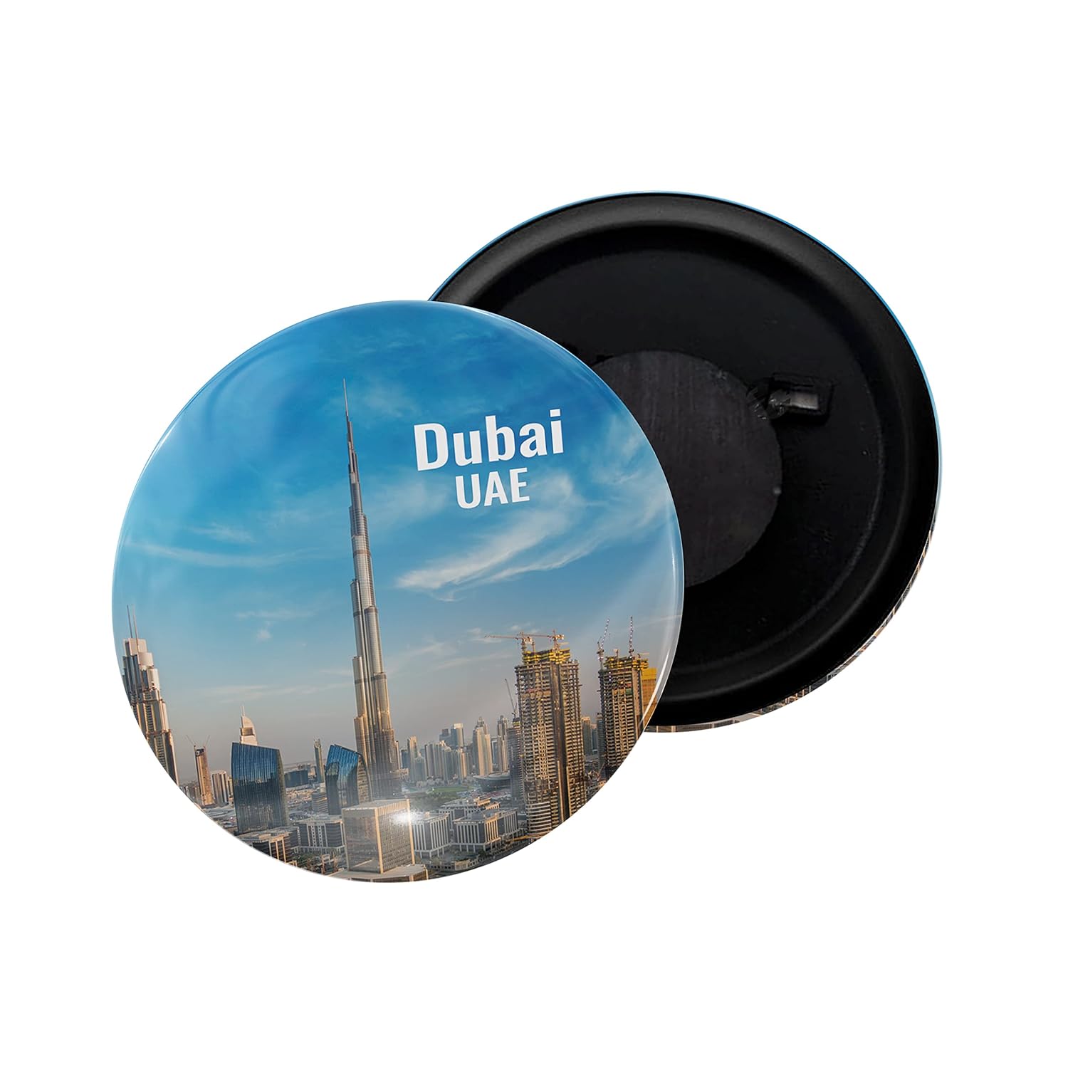Buy dhcrafts Fridge Magnet UAE Dubai Glossy Finish Design Pack of 1 ...