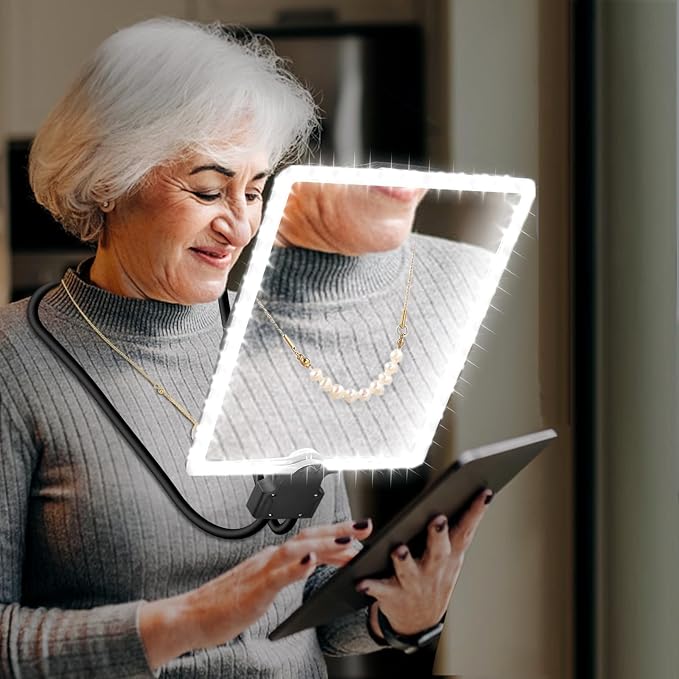 Amazon.com: 5X Large Rechargeable Magnifying Glass for Reading with ...