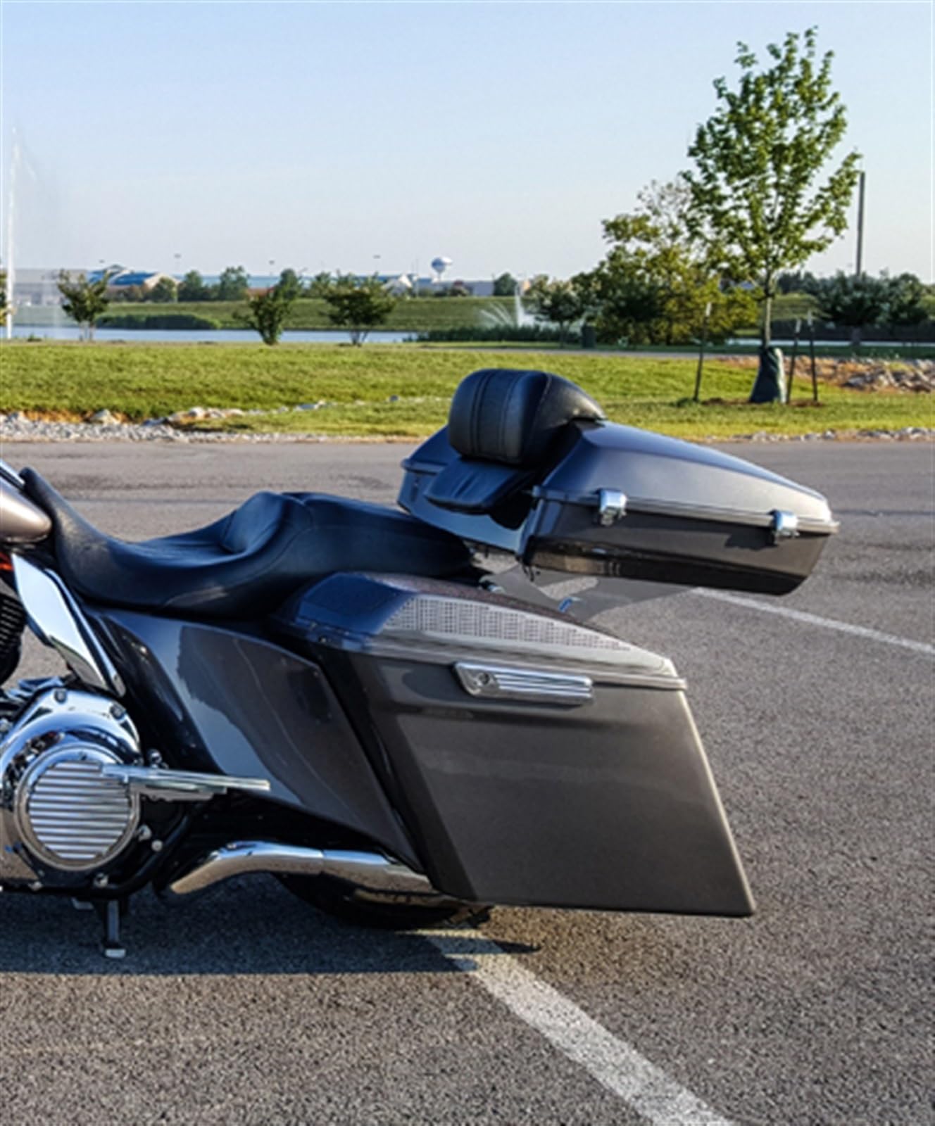 Sliding Tour Pak For Harley Davidson