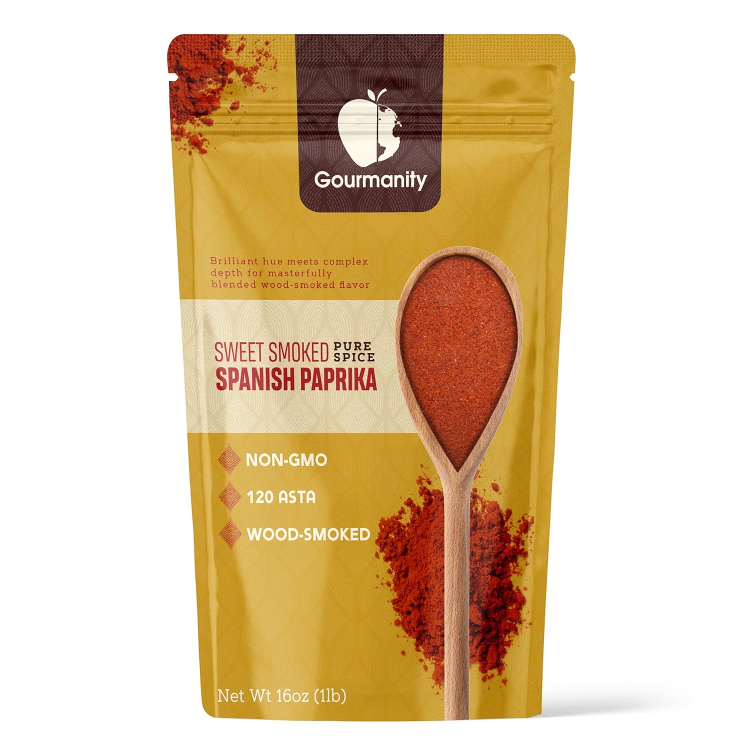 Amazon.com : Gourmanity Sweet Smoked Paprika Powder, Premium Spanish ...