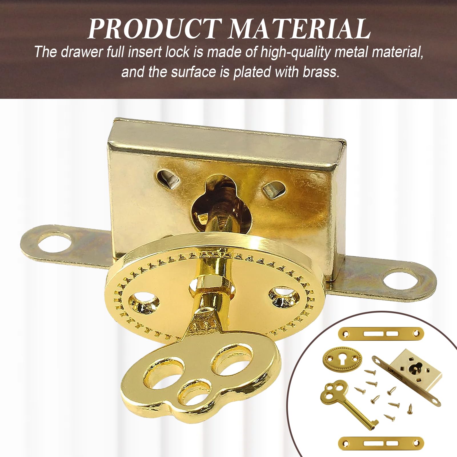 Jewelry Box Locks And Keys Metal Part Hardware Fittings Cosmetic Box