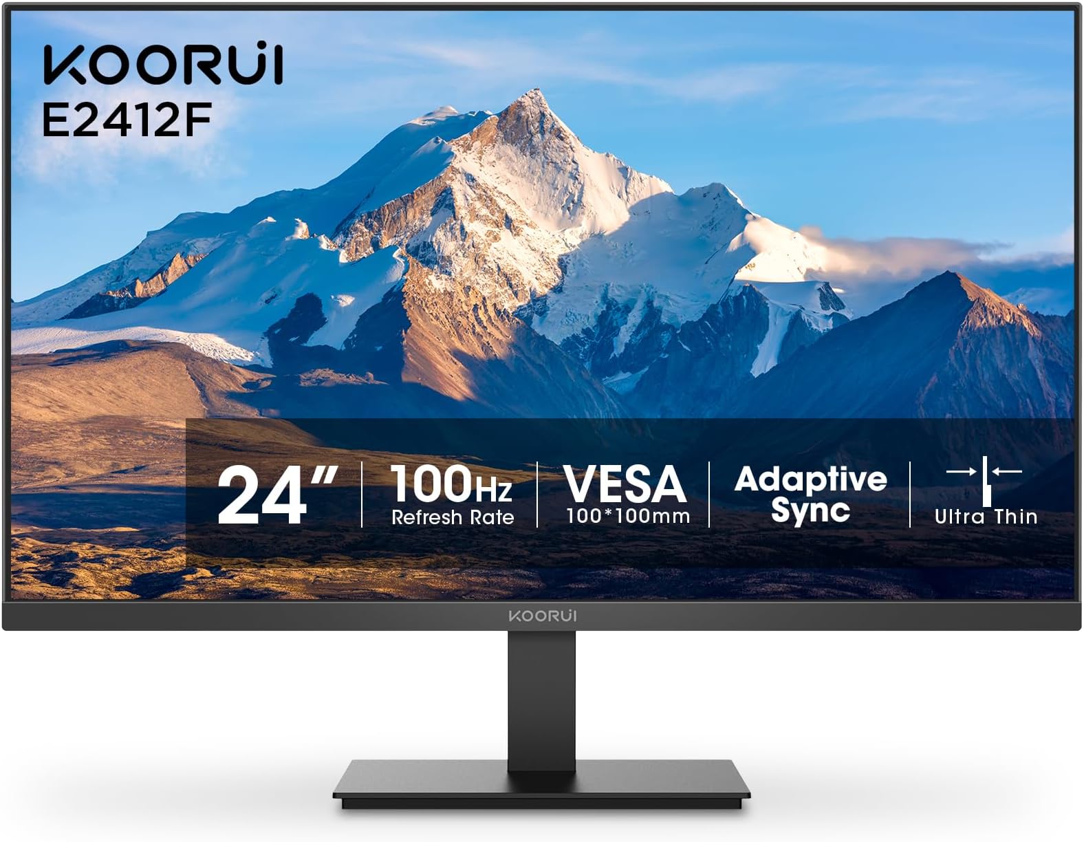 Amazon.com: KTC 24.5 Inch 100Hz IPS Computer Monitor - FHD(1920 x 1080P ...