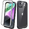 Amazon.com: Diaclara Designed for iPhone 15 Case, Full Body Rugged Case with Built-in Touch ...