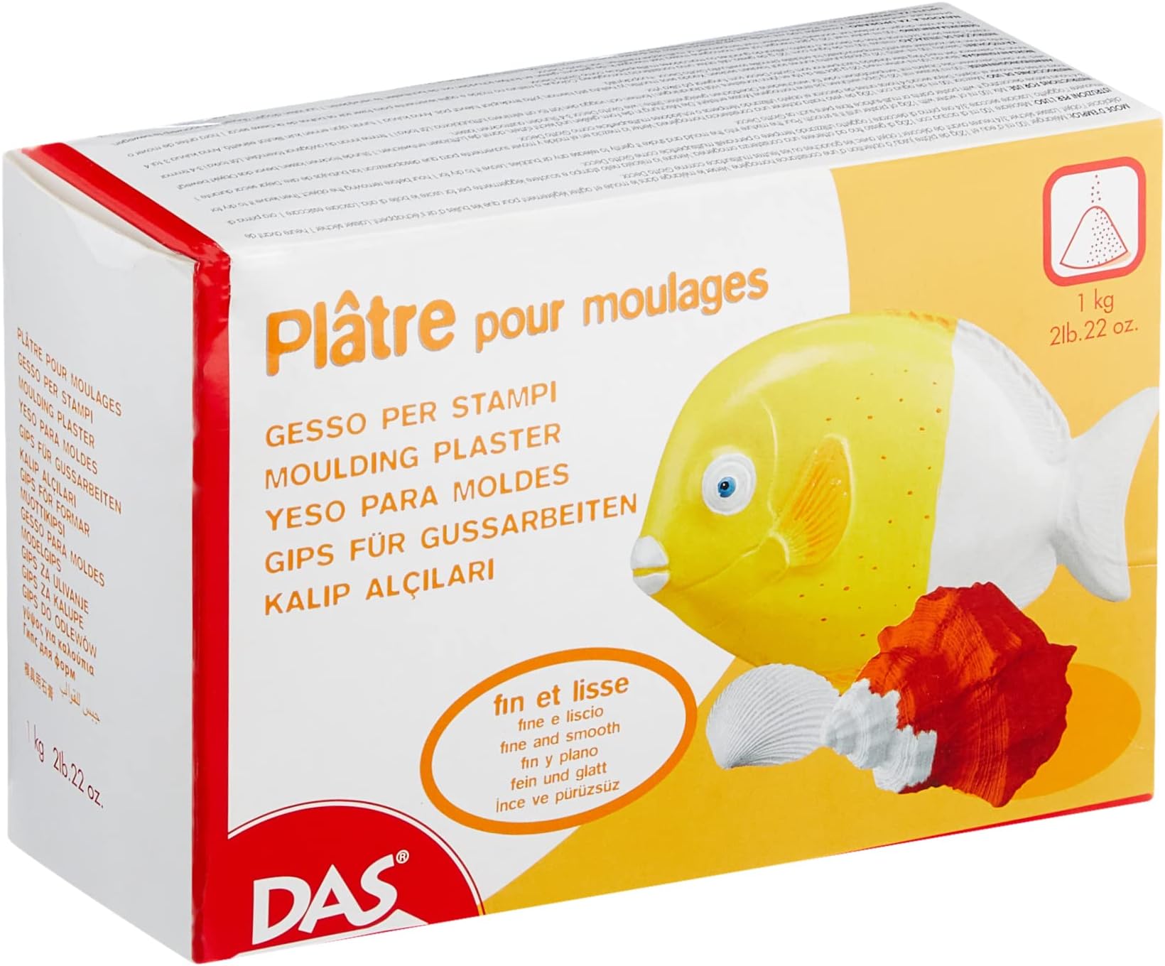 ideen mit herz Alginate de moulage rapide, 1 kg, poudre : Amazon.fr ...