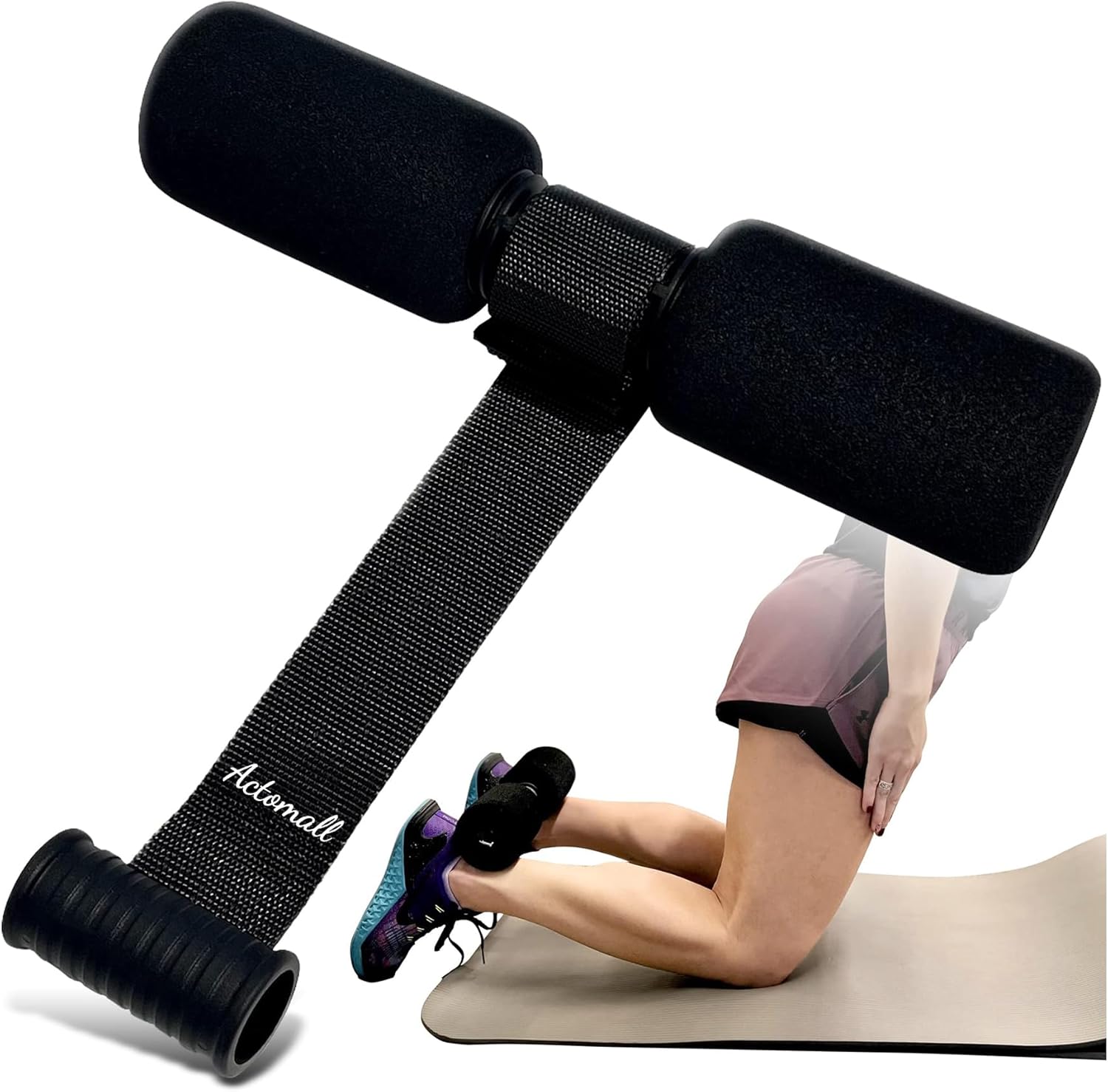 Nordic Curl Hamstring Strap - 5 Second Setup, Rated for 420 Pounds ...