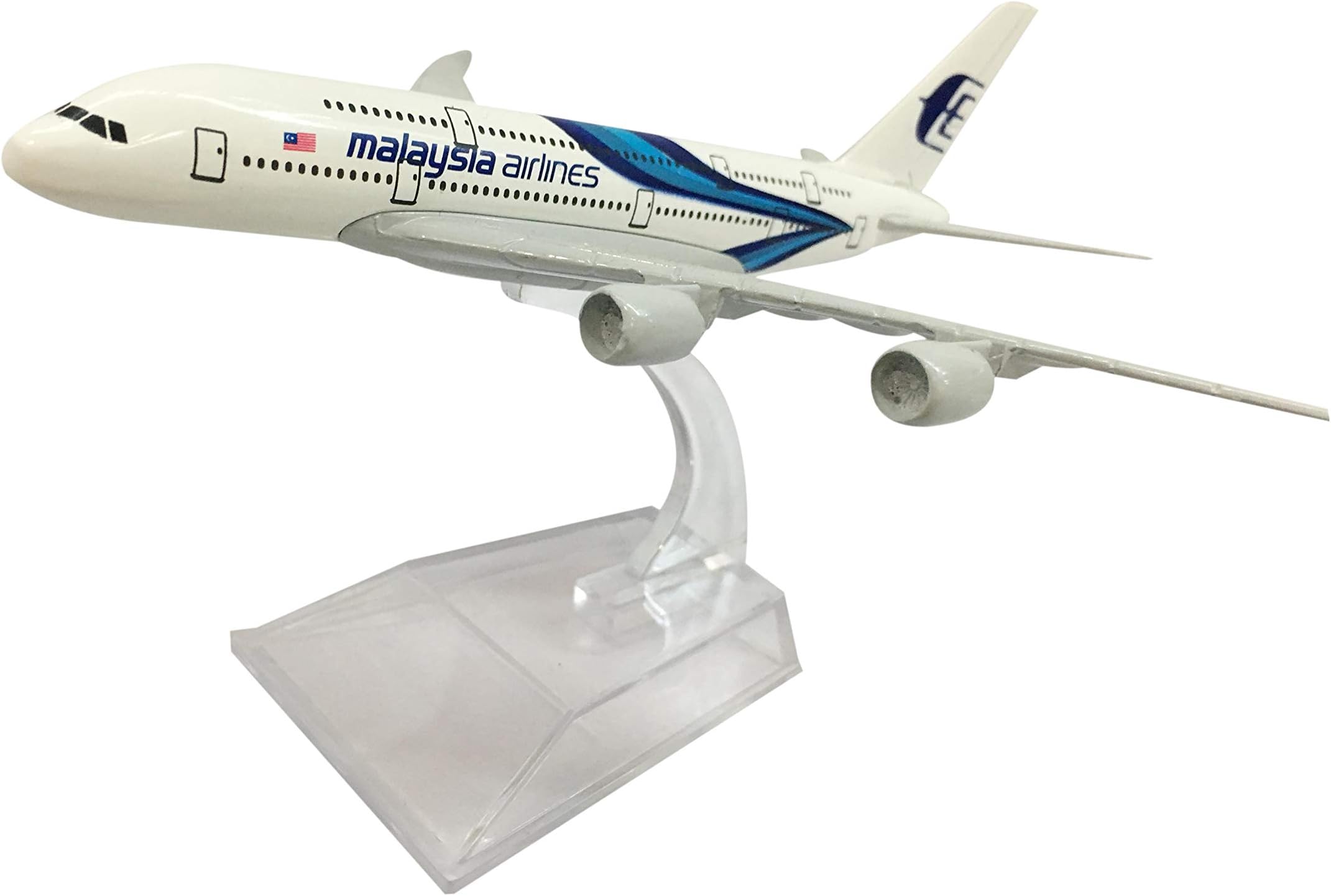 1:400 16cm Airbus A380 NEW Painting Malaysia Airlines Metal Airplane ...