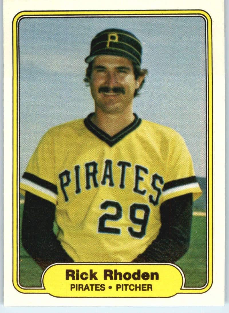 Amazon.com: Baseball MLB 1982 Fleer #493 Rick Rhoden #493 NM Pirates ...