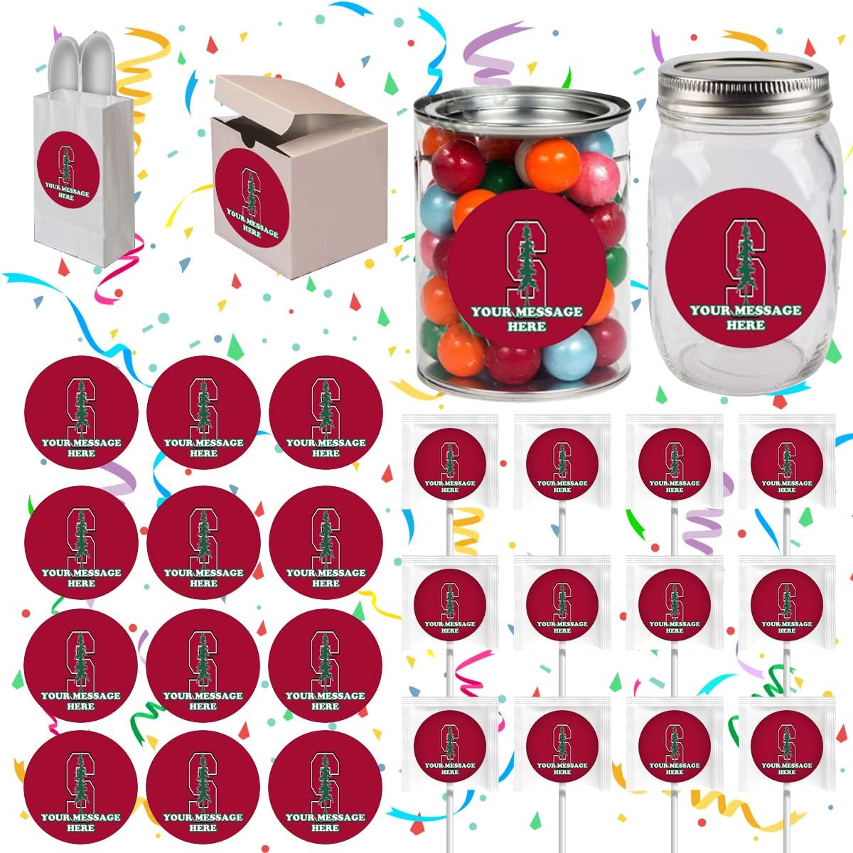 Amazon.com: Stanford University Party Favors Supplies Decorations ...