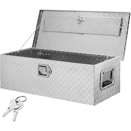 Amazon.com: ARKSEN 30 Inch Heavy Duty Aluminum Trailer Tool Box Chest ...