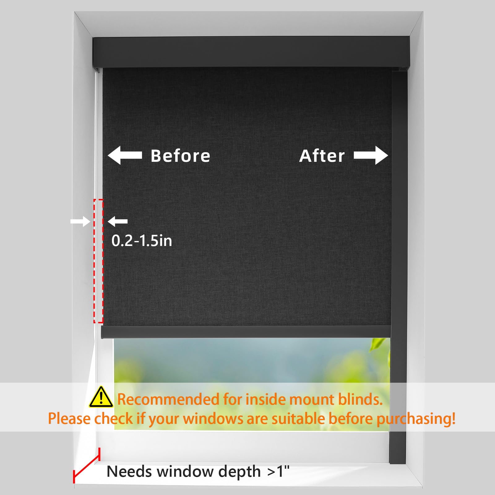 Snapklik.com : ZSTARR U Channel Aluminium Alloy Light Blocking Strips ...
